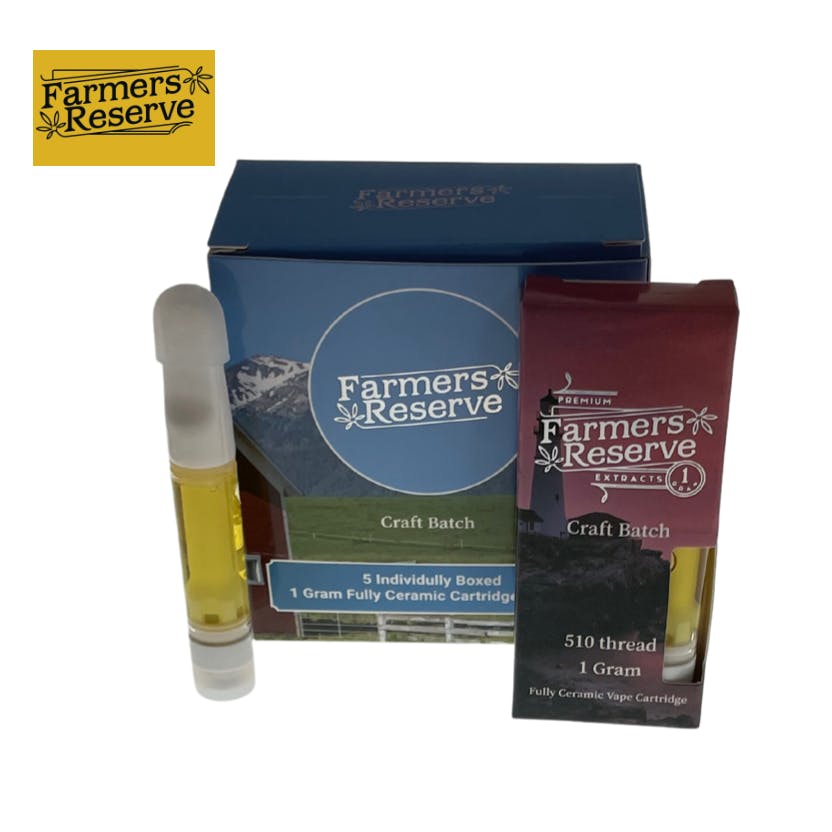 Farmers Reserve ||Ice Cream Soda|| 1 gram cartridge - Farmers Reserve