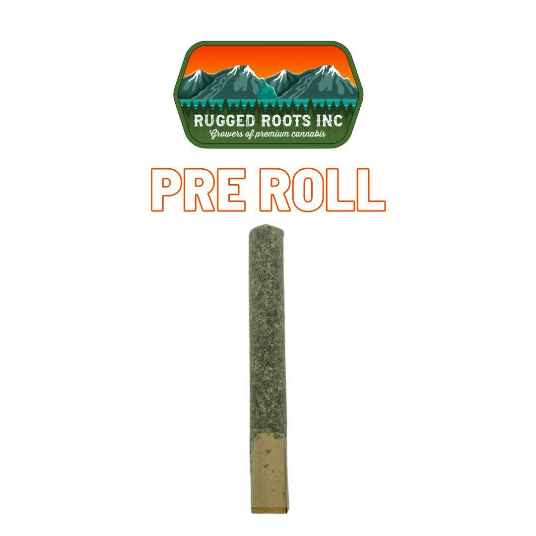 Rugged Roots - GMO Pre Roll 0.5g - Rugged Roots