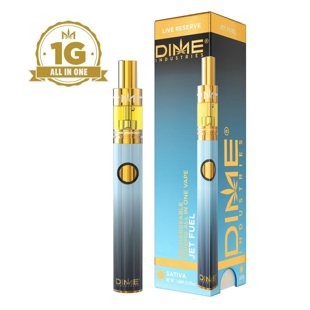 Jet Fuel Live Reserve 1000mg All in One Device - Dime Industries