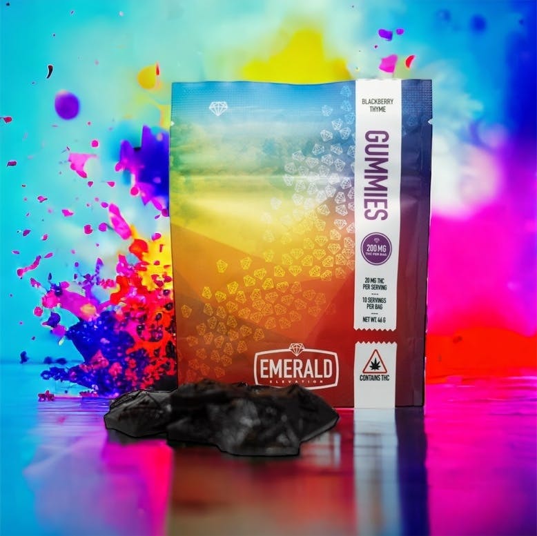 Blackberry Thyme Gummies - Emerald Elevation Cannabis Co