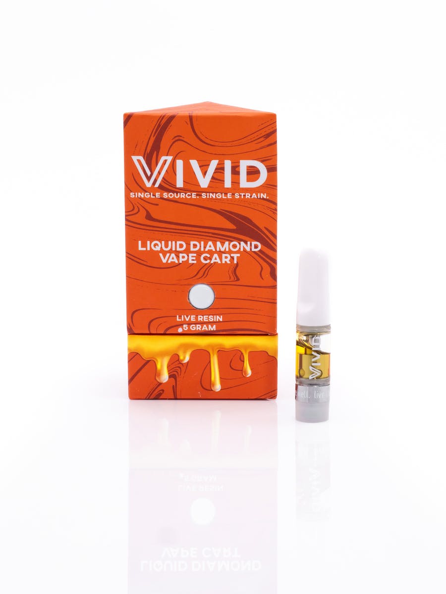 Vivid- Gas Cake Live Resin Vape - Vivid