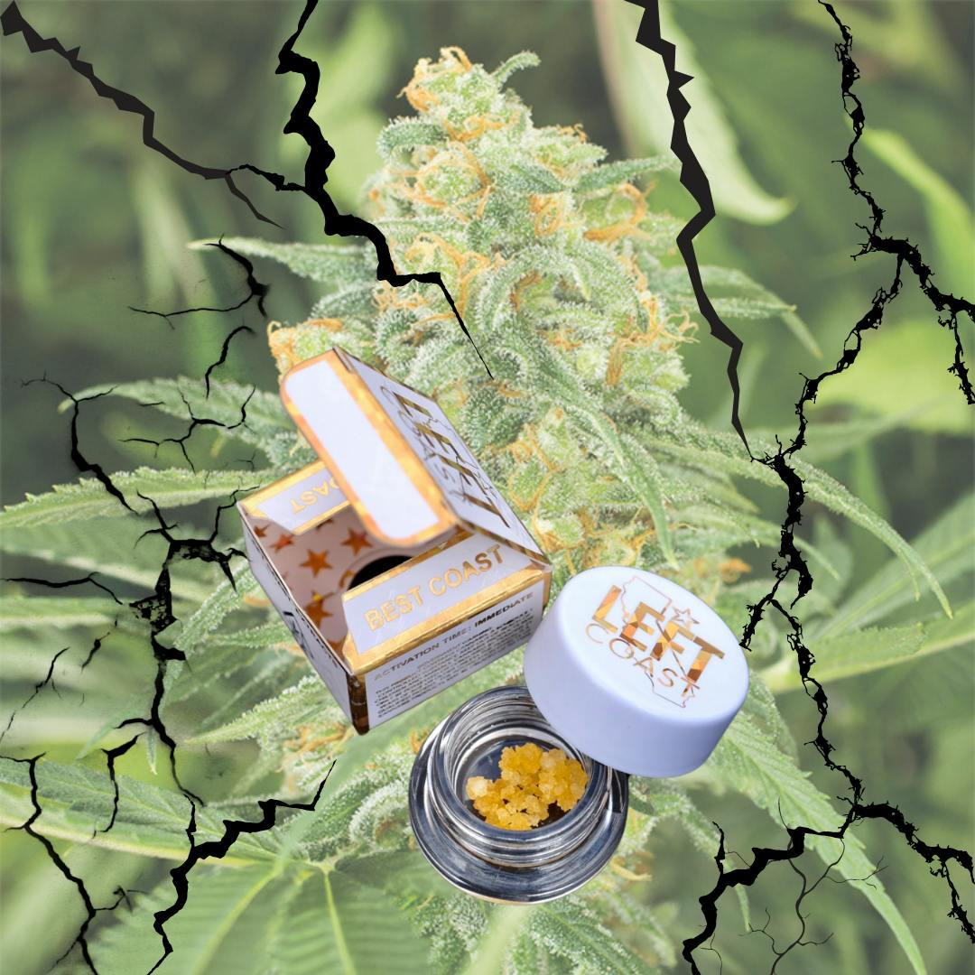 Green Crack - Full Spectrum Diamonds 1G - LEFT COAST