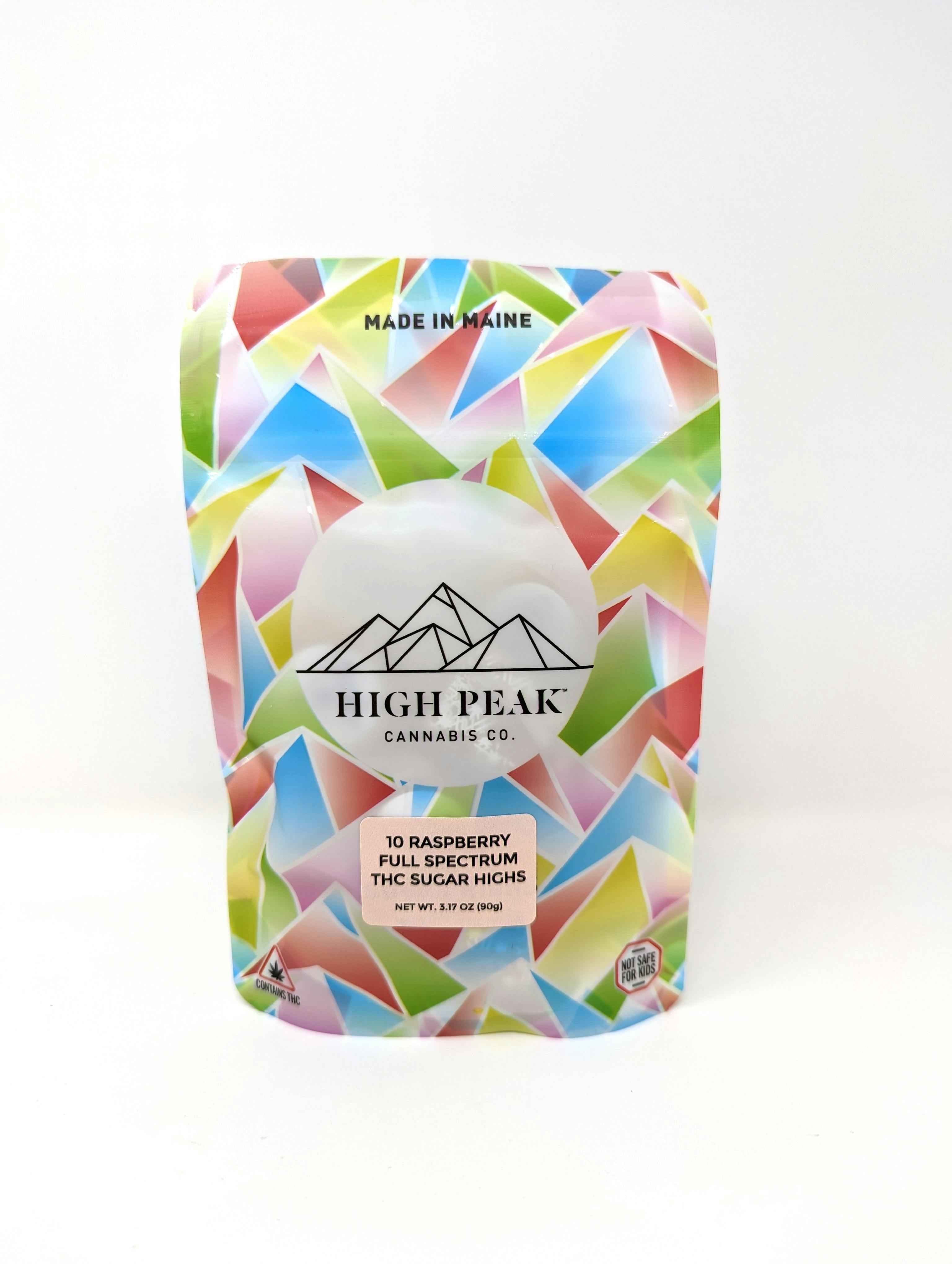 High Peak Cannabis Co. | Raspberry Sugar Highs - Recreational - High ...