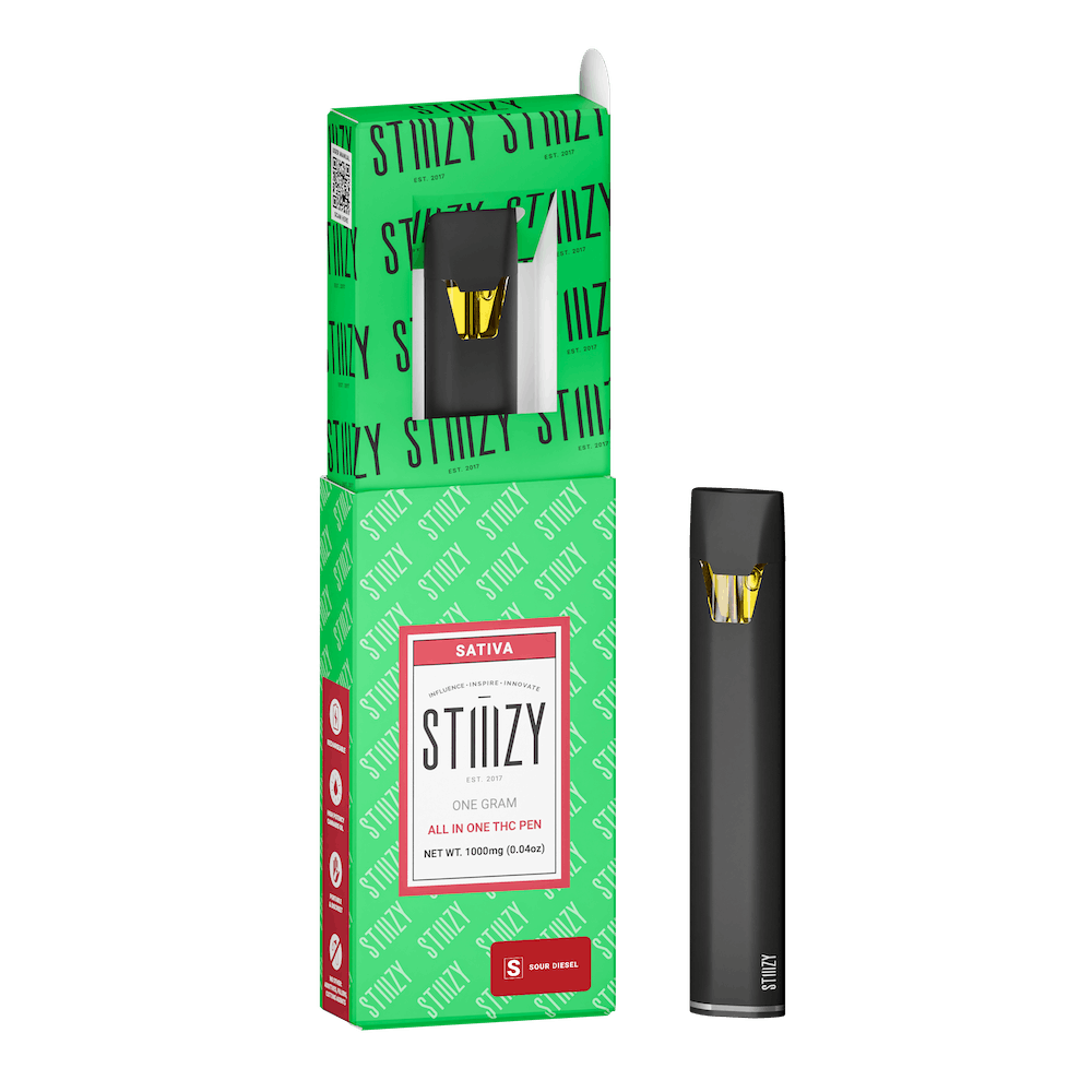 SOUR DIESEL- ALL-IN-ONE 1G THC PEN - IL - STIIIZY
