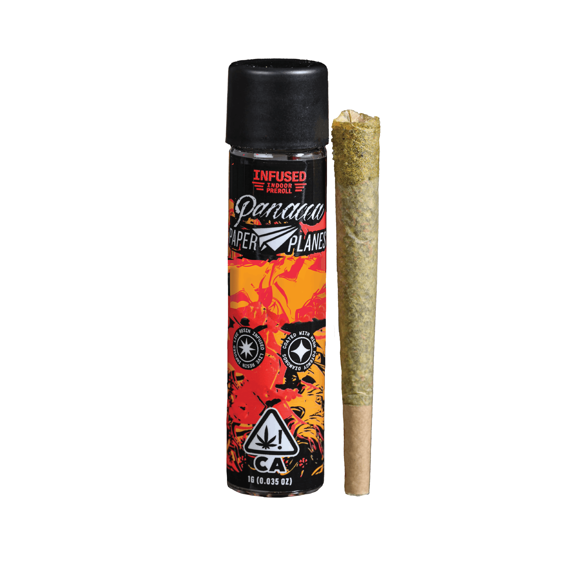 Panacea x Paper Planes | Purple Zkittlez | Indoor Infused Preroll | 1g ...