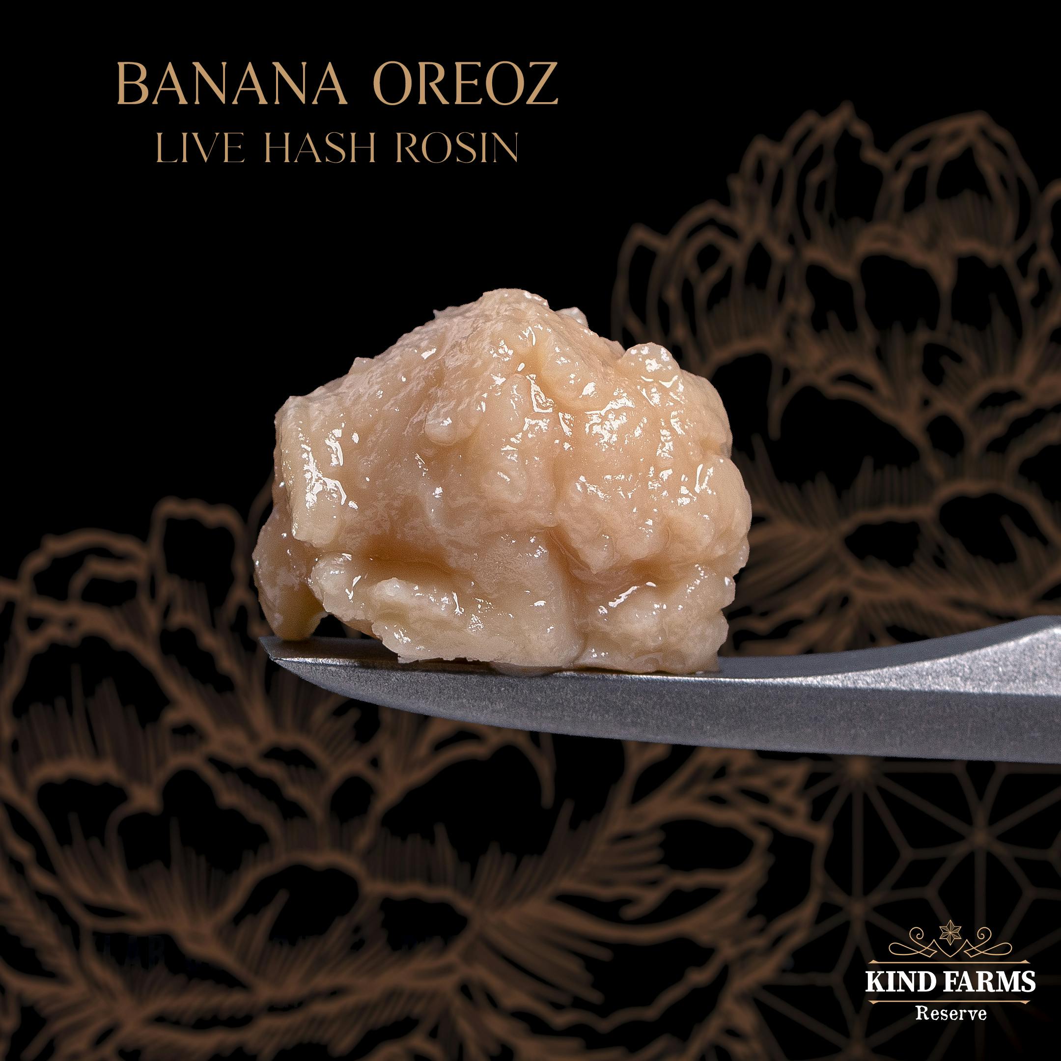 Banoreoz Live Hash Rosin - Kind Farms Reserve - Kind Farms Reserve