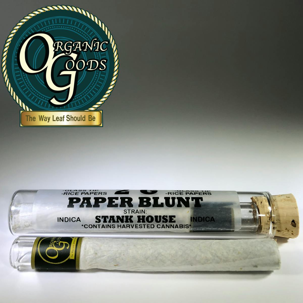 Organic Goods Paper Blunt Stank House 2 G - Organic Goods