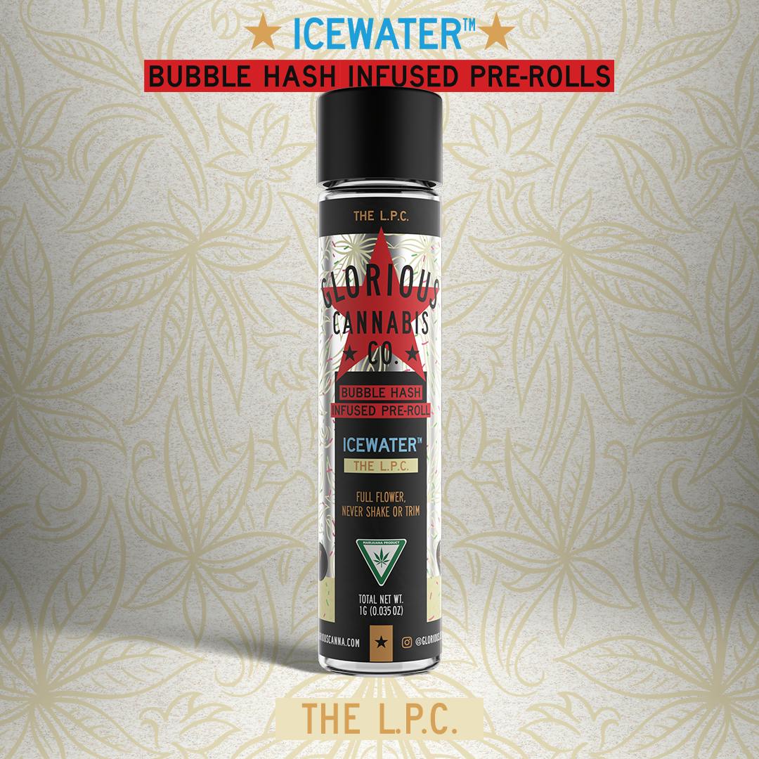 THE L.P.C 1G | Bubble Hash Infused Pre-Roll | Glorious Cannabis Co ...