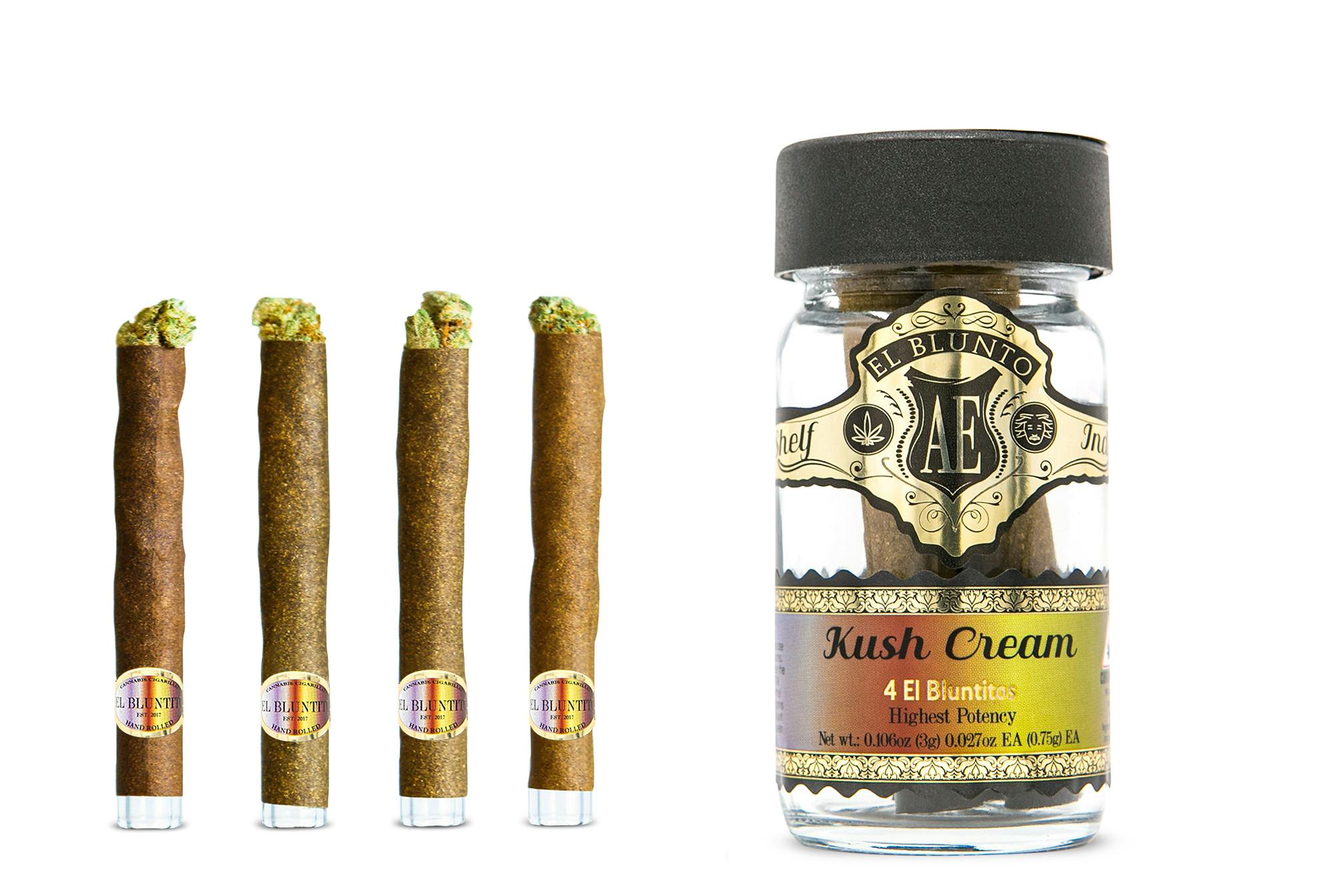 El Bluntito - 4-Pack - Kush Cream #13 - 4 x .75G [Mini Blunt Pack] - El ...