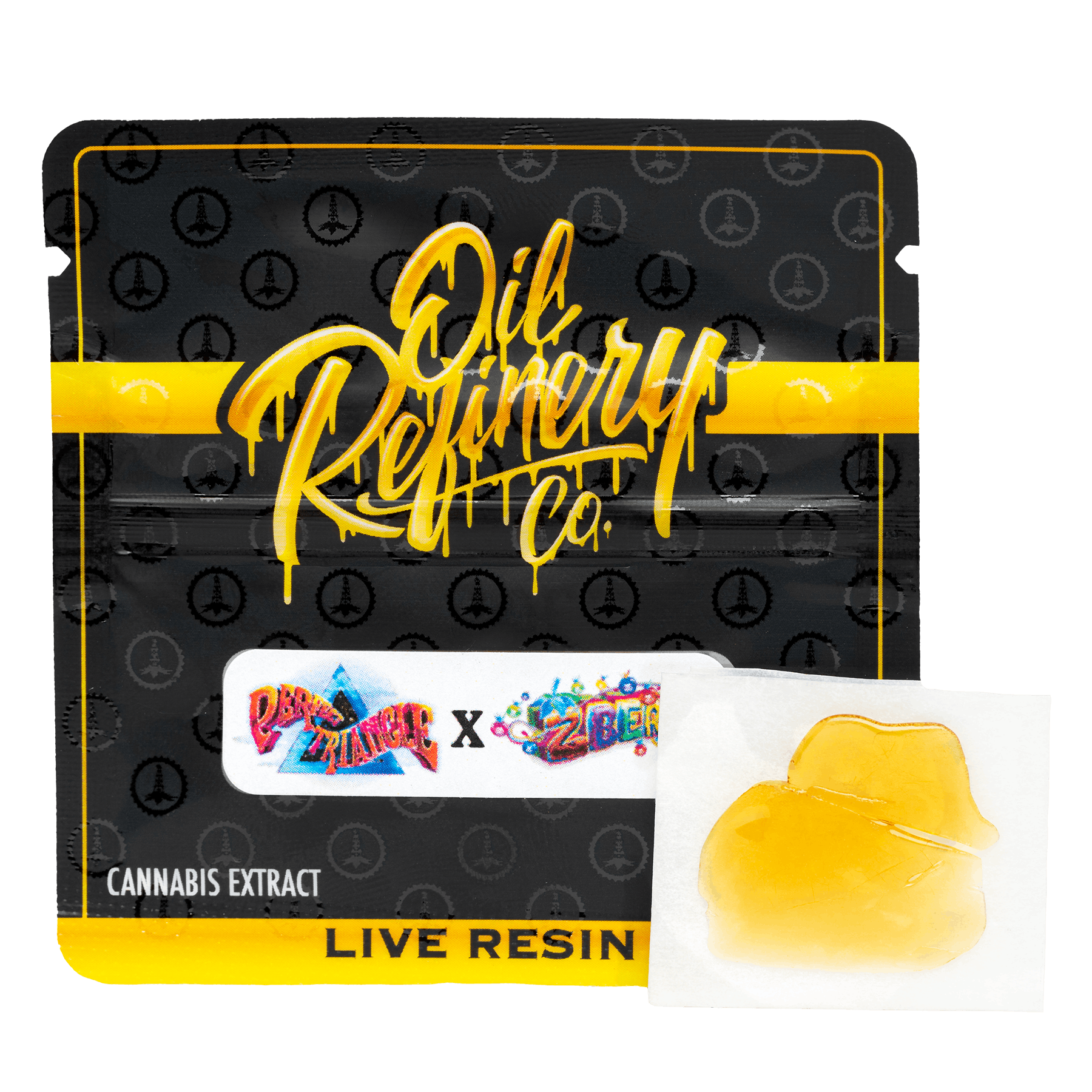 Oil Refinery Co | Perfect Triangle x Zberry - .5g Live Resin - Jungle Boys