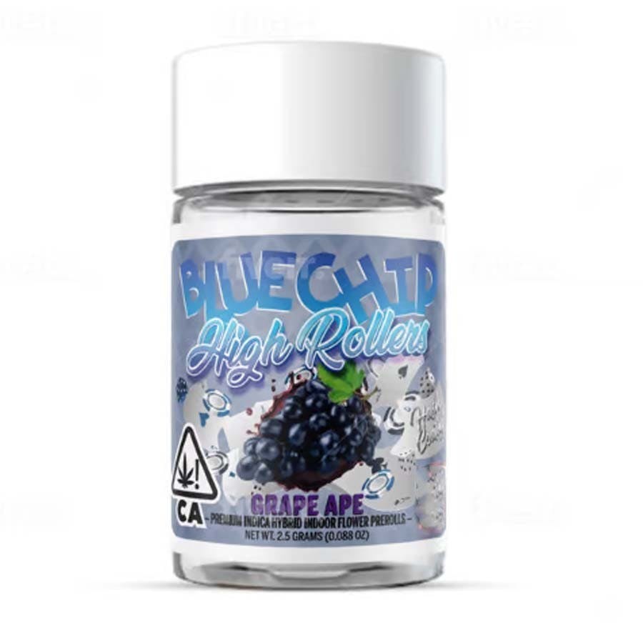 BLUE CHIP HIGH ROLLERS - GRAPE APE 5PK - Purple Lotus