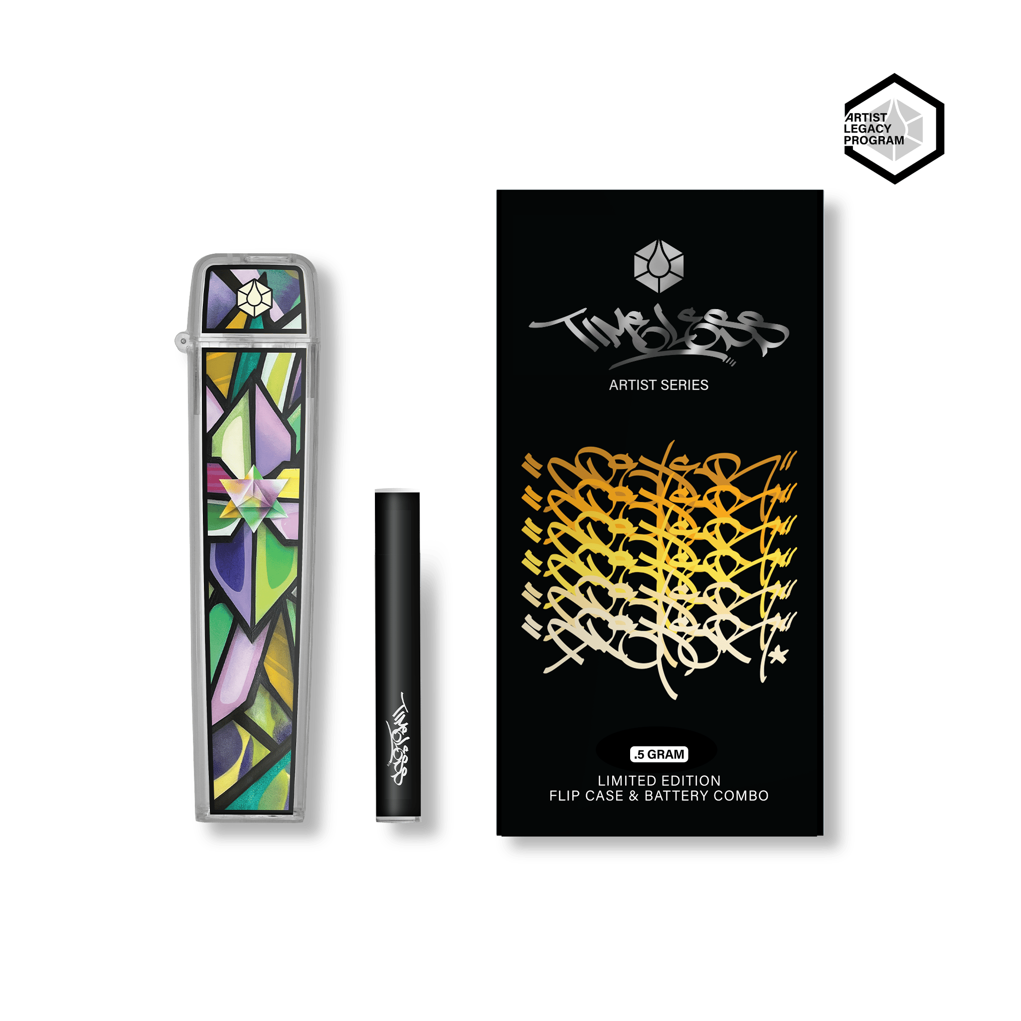 Limited Edition Apexer Flip Case & Battery Combo 500mg - Timeless Vapes