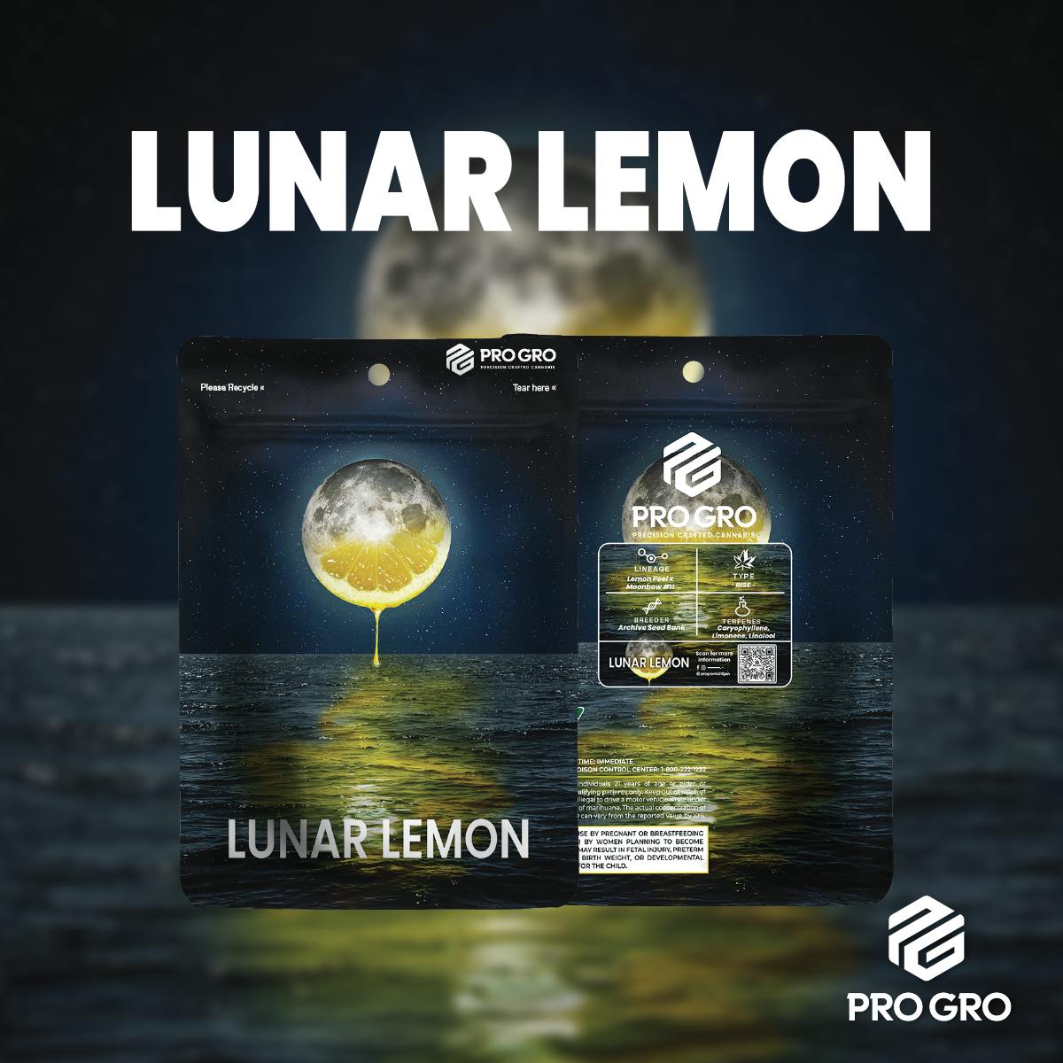 Lunar Lemon Pre-Pack | 3.5g - Pro Gro