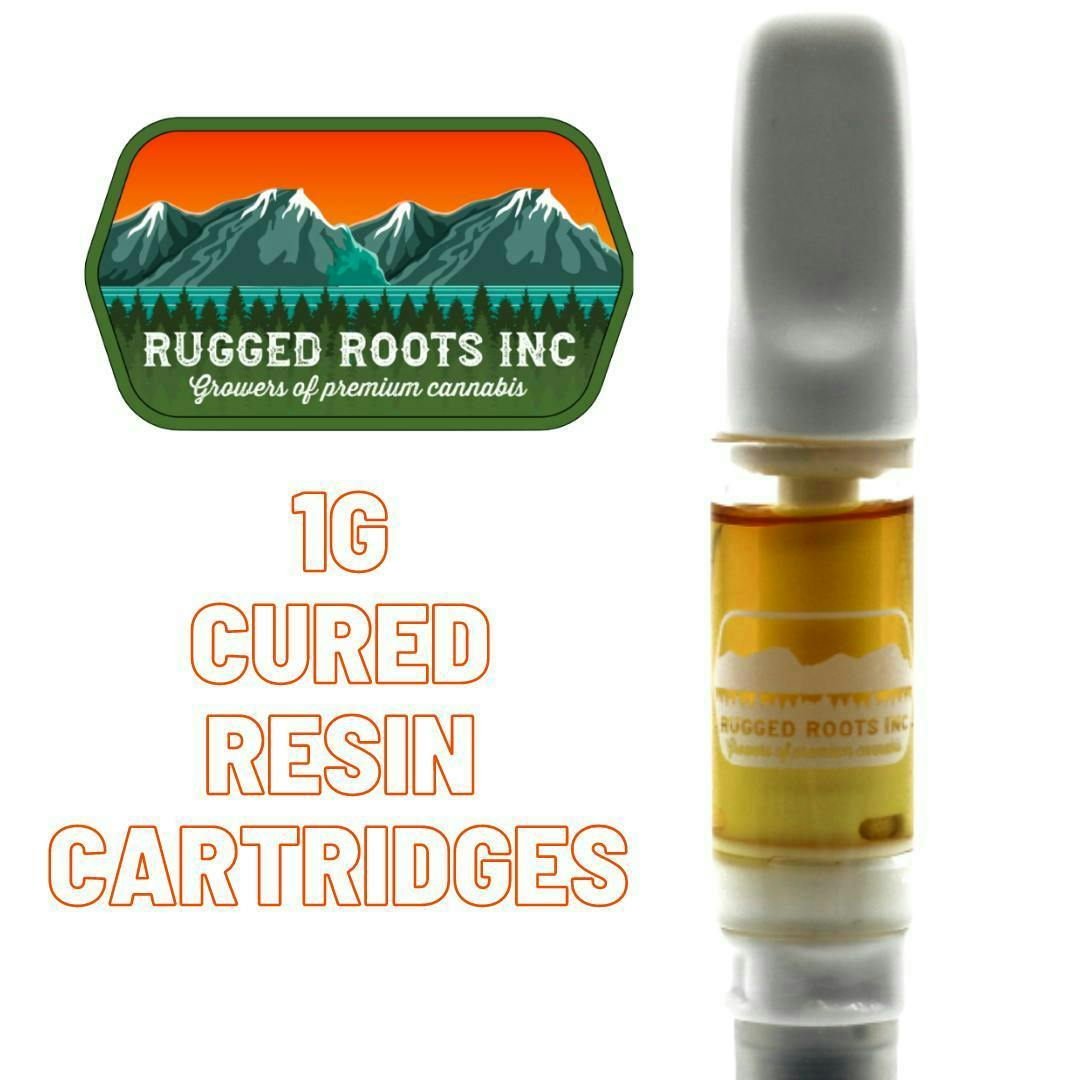 Rugged Roots - Golden Cobra 1g Cured Resin Cart - Rugged Roots