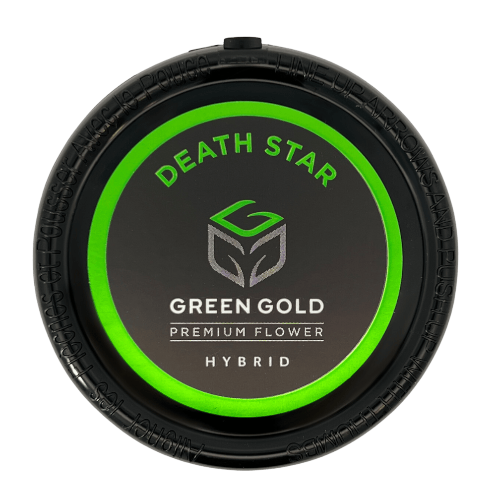 Death Star Flower - Green Gold Group