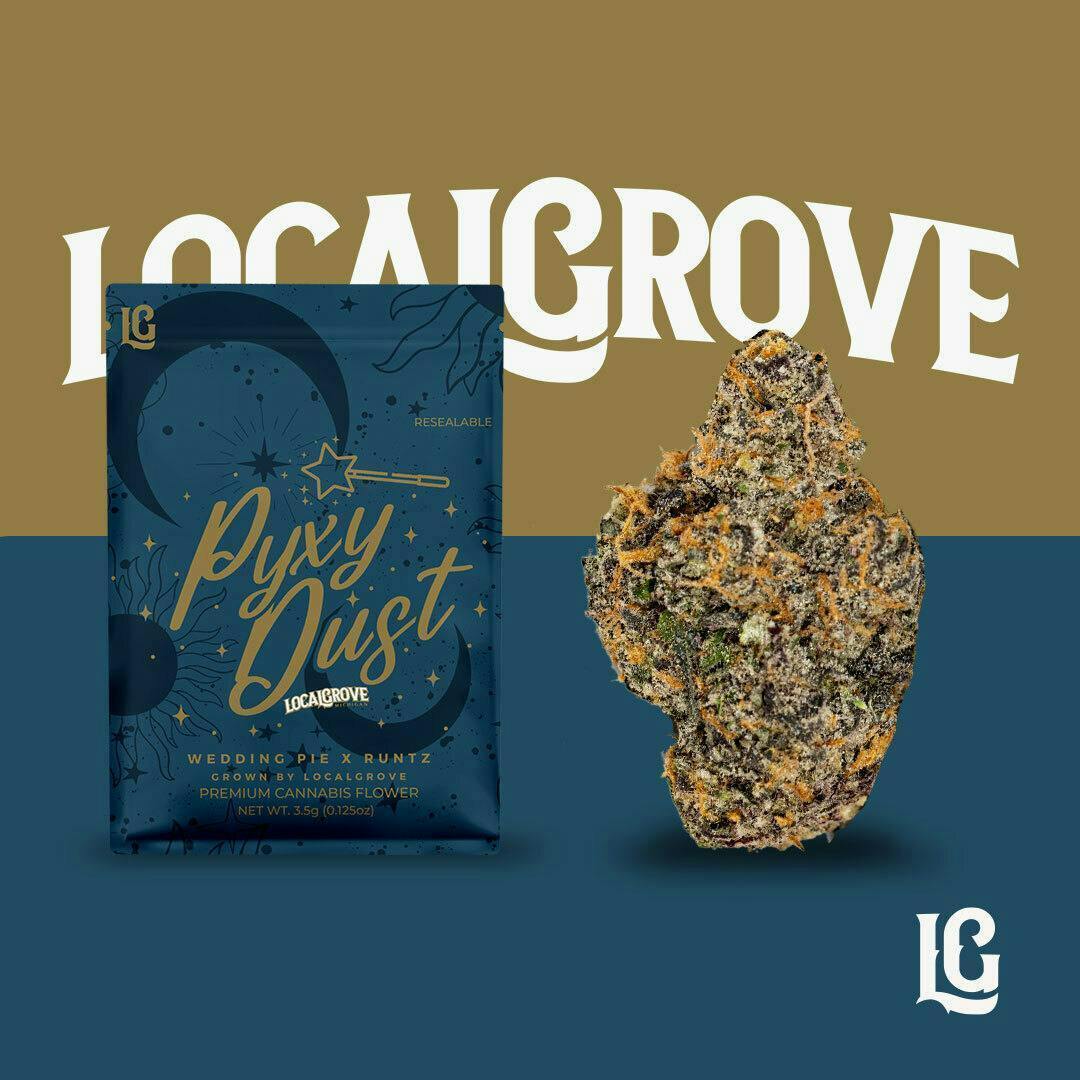 Local Grove Prepackaged Flower | Pyxy Dust | 3.5G - Localgrove