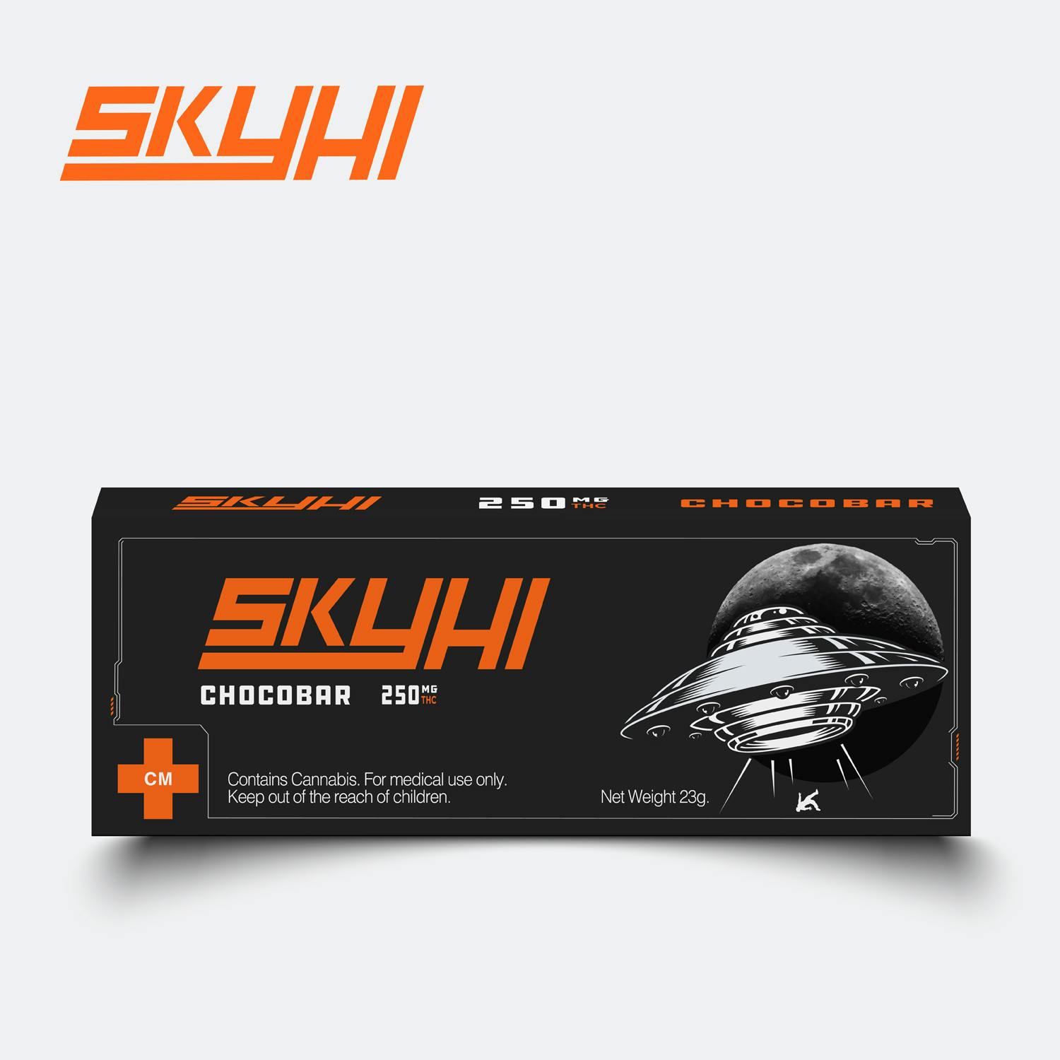 SkyHi - Milk Chocolate Bar - 250mg - SkyHi