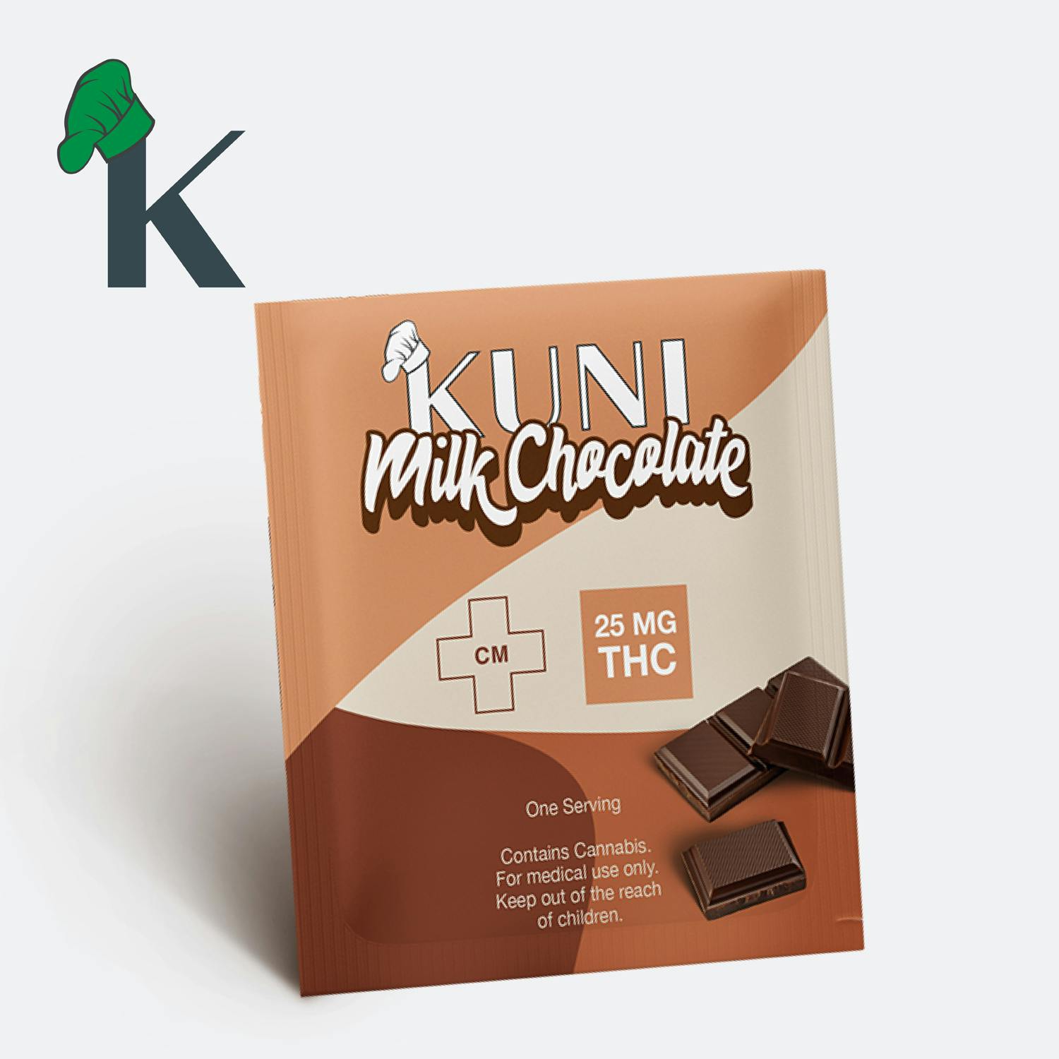 Milk Chocolate - 25 MG - Kuni - KUNI