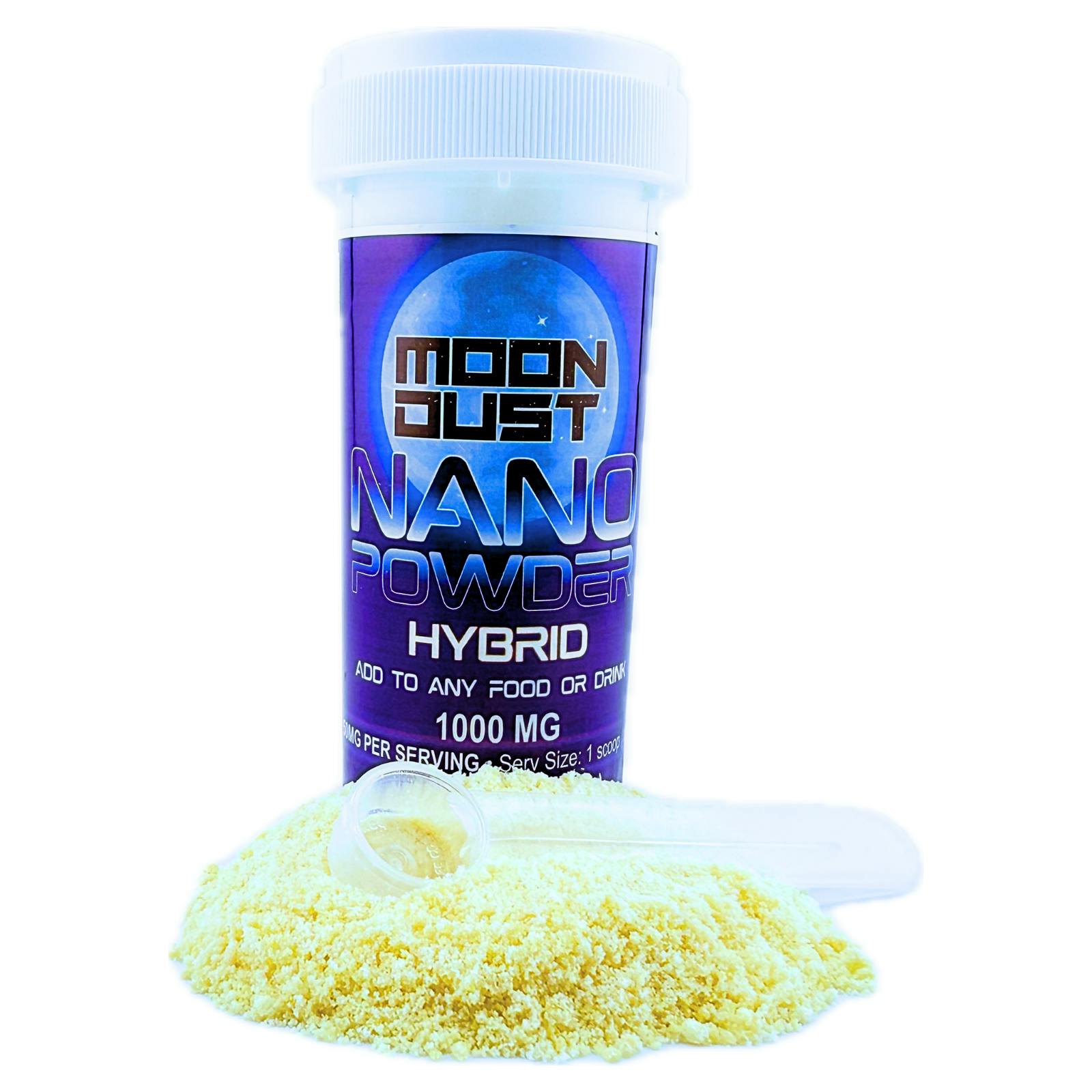 1000MG NANO THC POWDER - HYBRID - MOON DUST