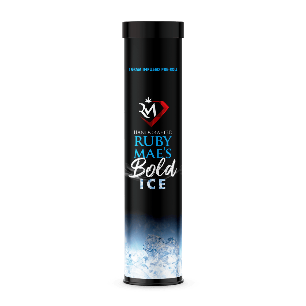 Ruby Mae's Bold ICE | Hybrid | 1g Infused Preroll | Sundae Driver ...
