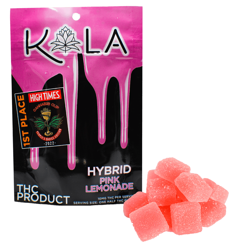 Pink Lemonade Hybrid Gummies - The Kola Farms