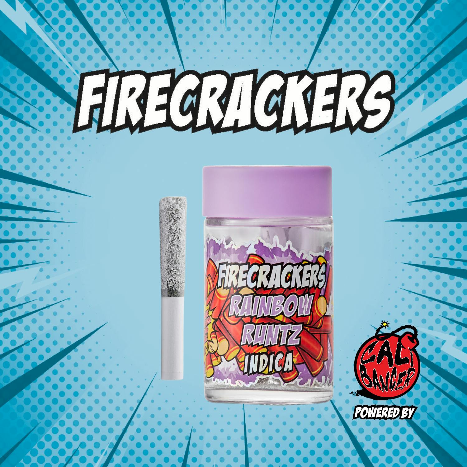Firecracker Firecracker Infused Pre Roll RAINBOW RUNTZ 5 x 0.6 - 3.0 Gr ...