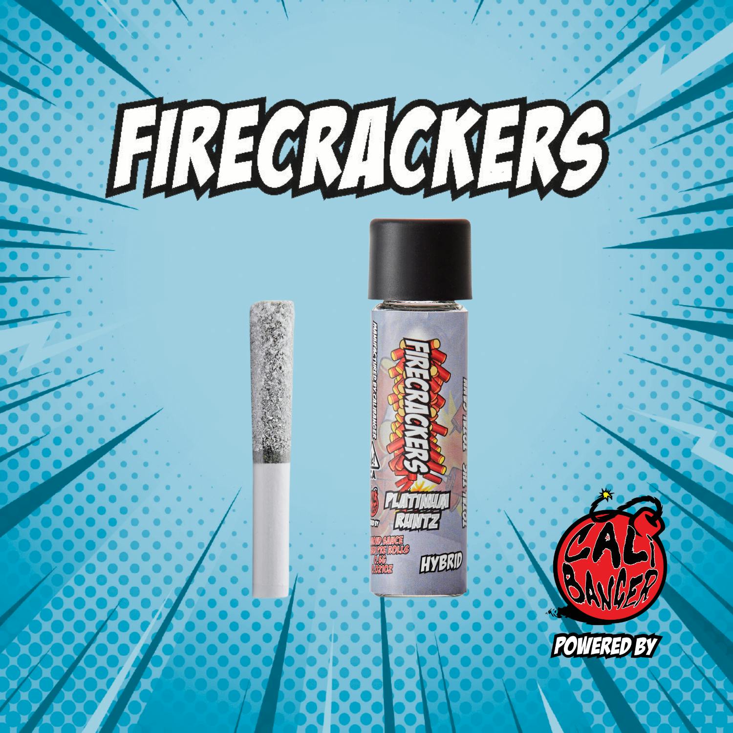 Firecracker by Cali Banger Infused Pre Roll PLATINUM RUNTZ - 0.6 Gr ...