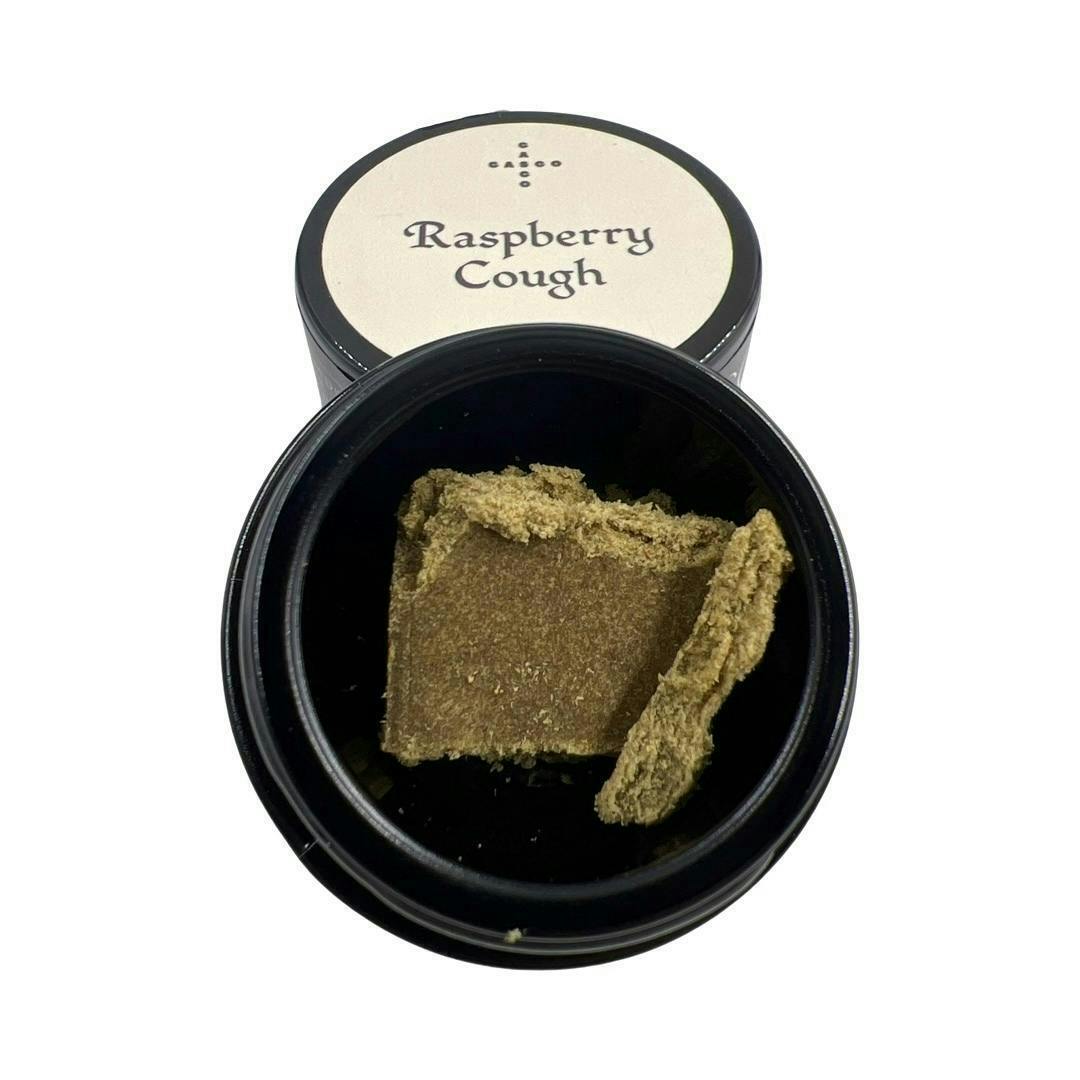 2g Raspberry Cough Dry Sift Hash Bar - Casco Botanicals - Indico