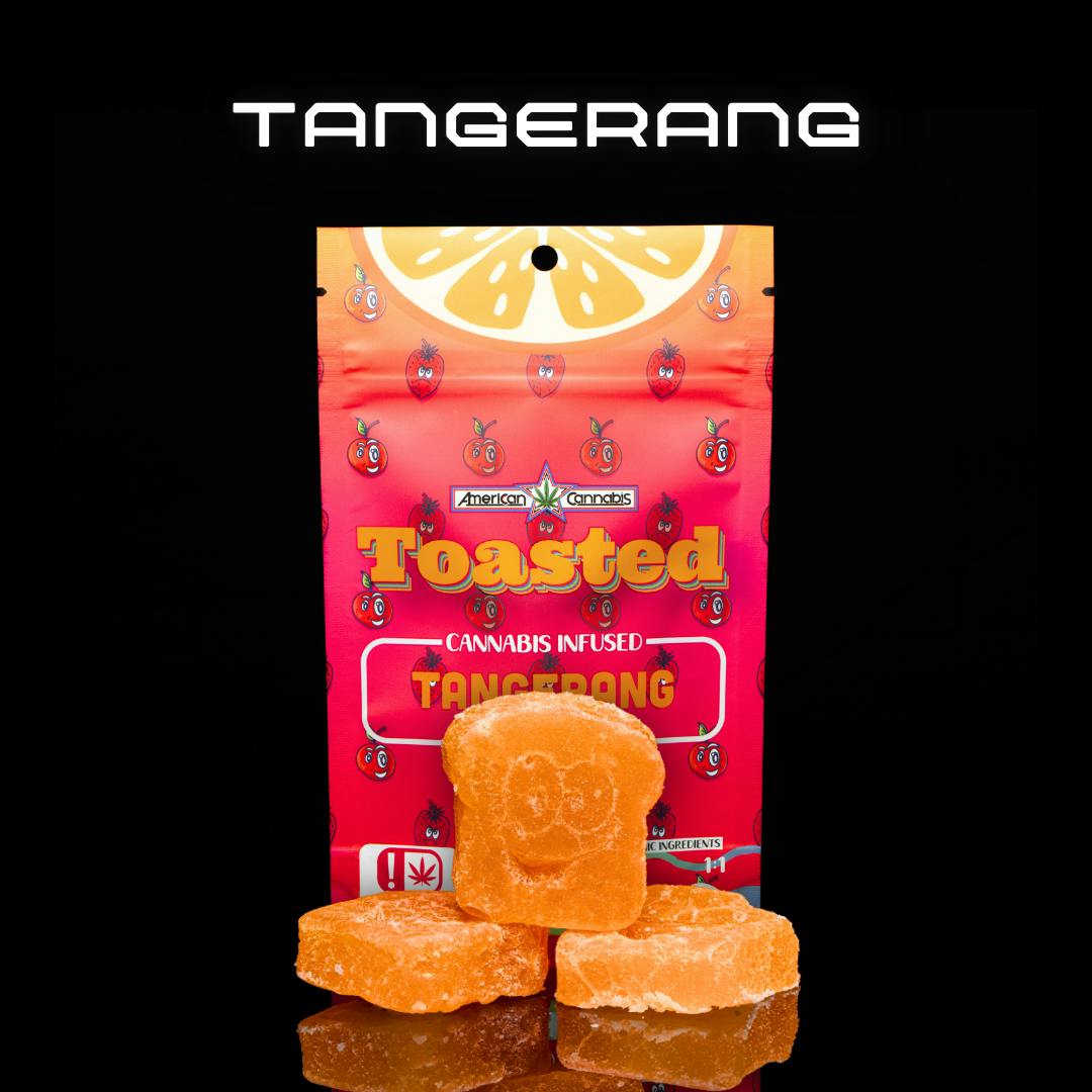 ACC Toasted Gummies Tangerang 10pk (Hybrid) - American Cannabis Company