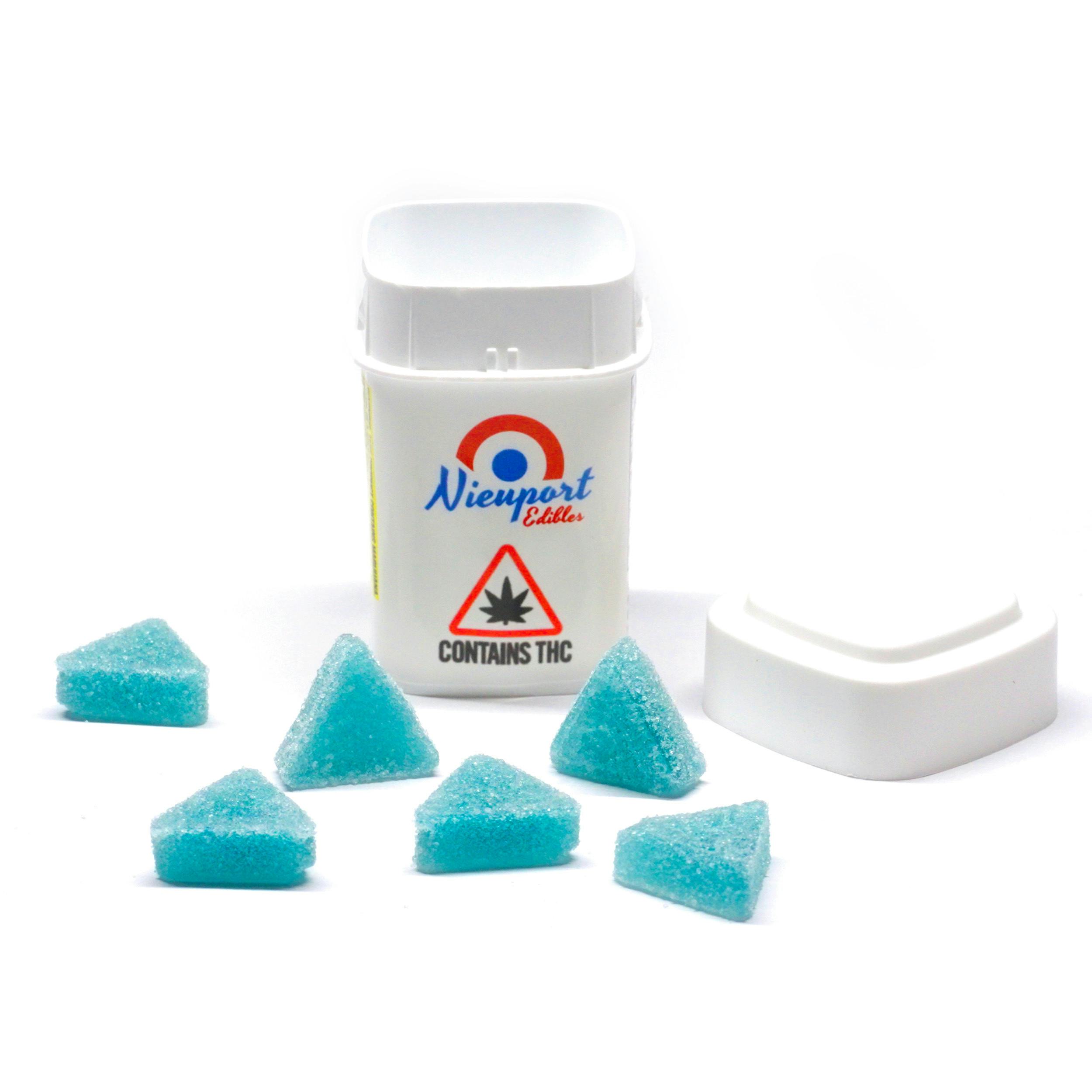 Gummies - Blue Rasberry - 5mg - 20pk - Nieuport Edibles