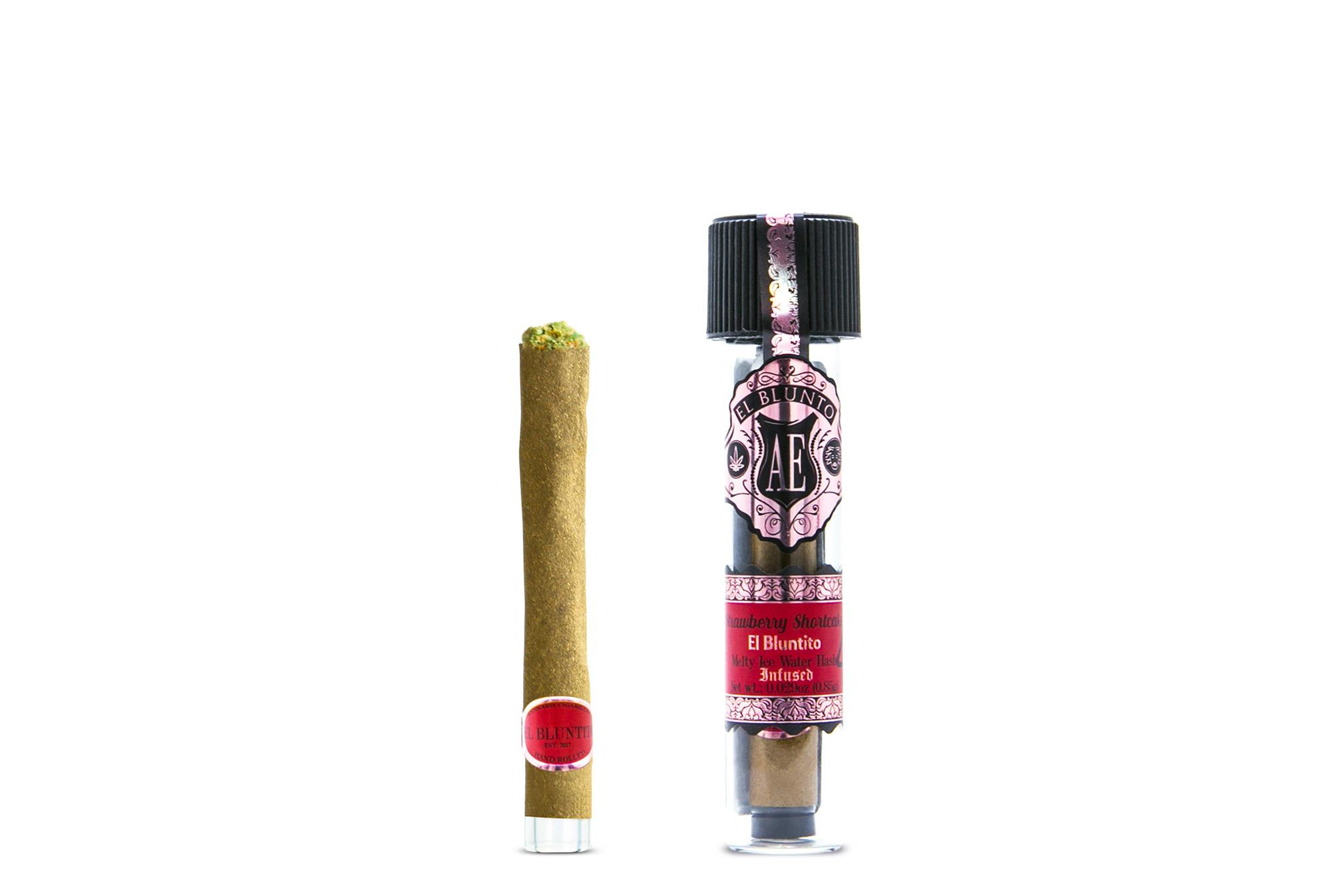 El Bluntito - Strawberry Shortcake - .85G - Hash Infused Mini Blunt ...