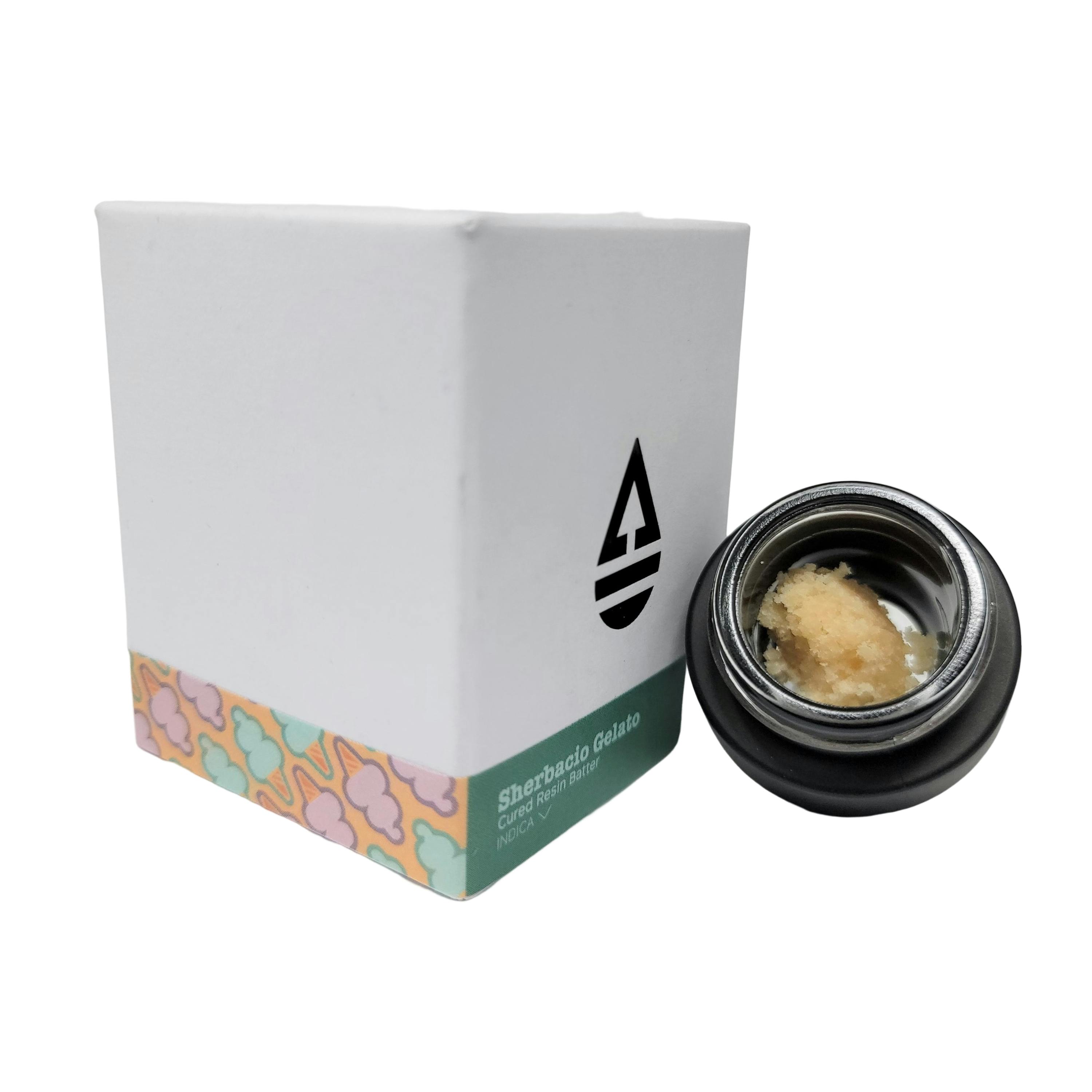Sherbacio Gelato | Cured Resin Batter 3.5g | Indica - Fresh Coast