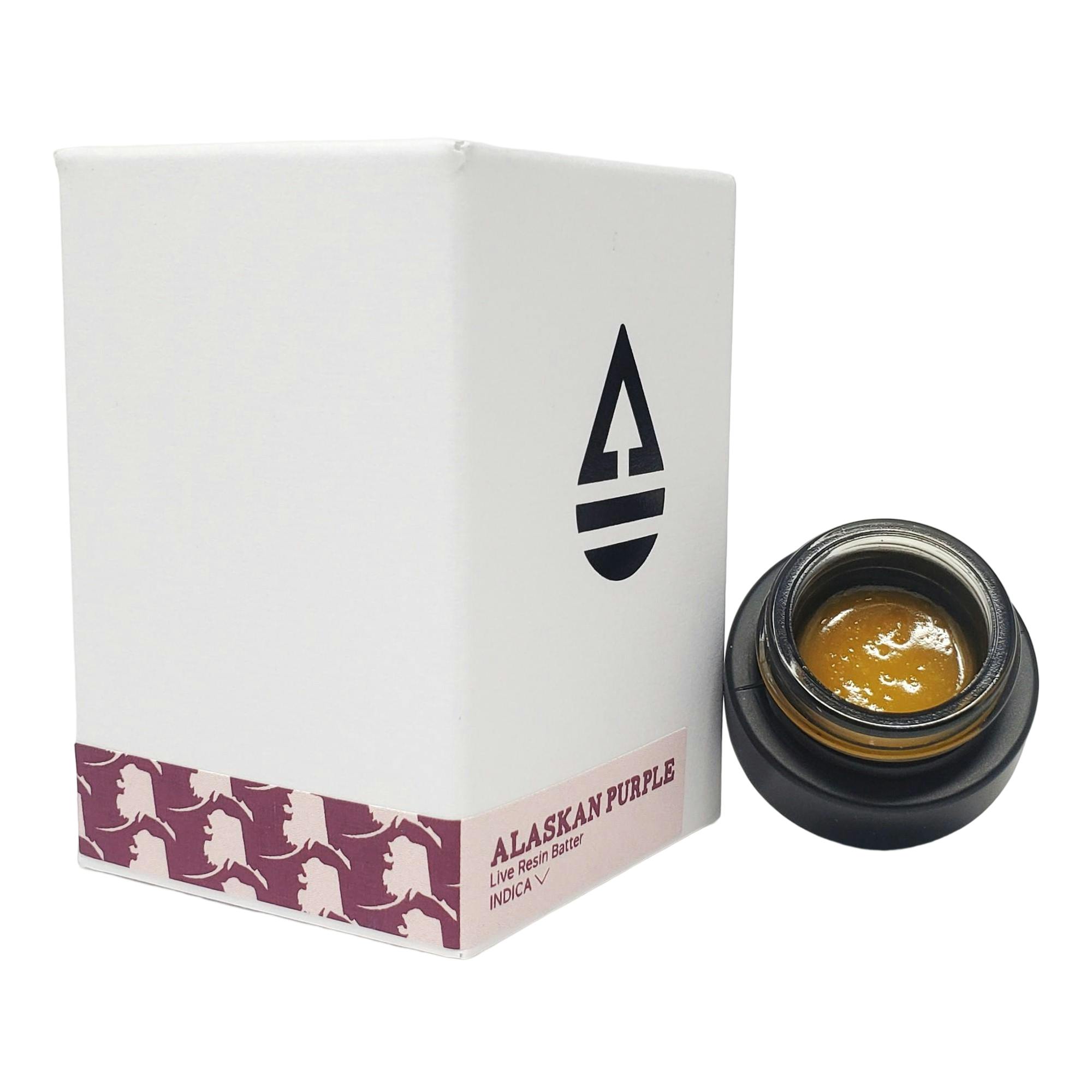 Alaskan Purple | Live Resin Batter 1g | Indica - Fresh Coast