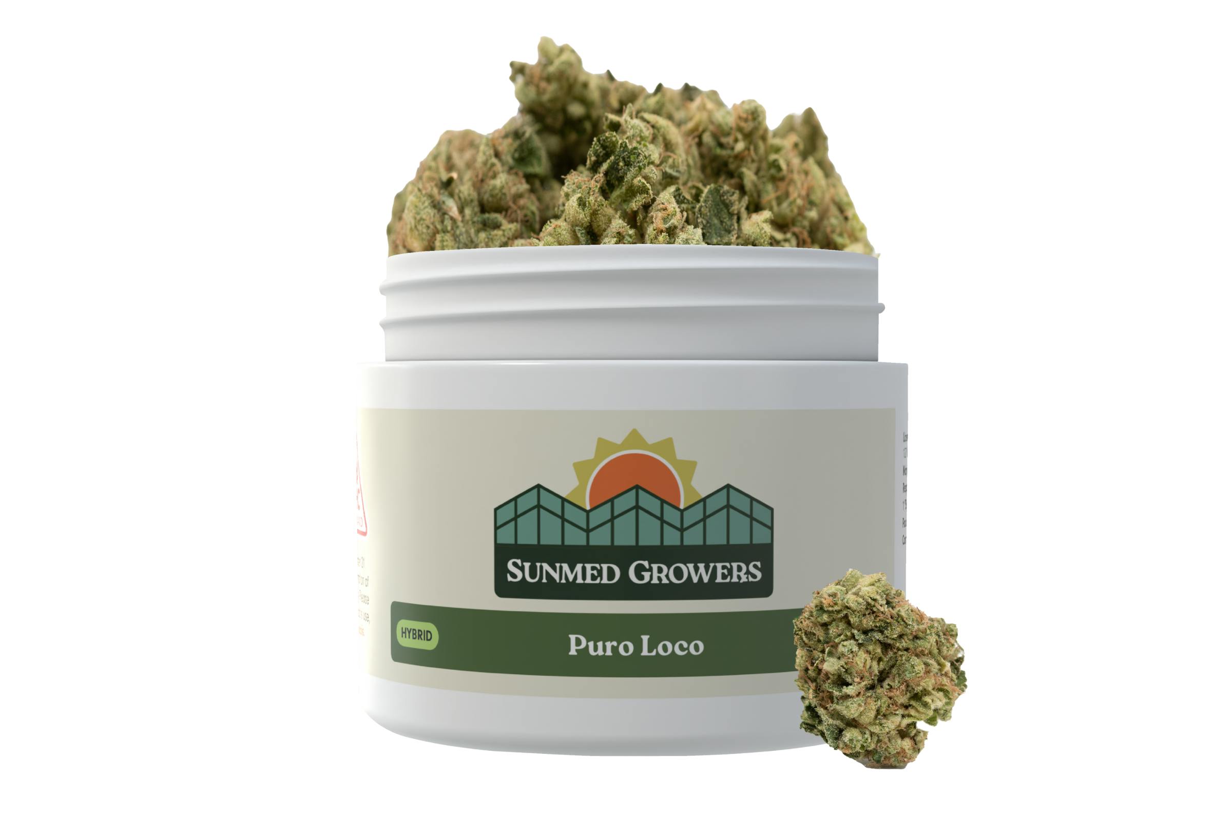 Puro Loco Flower (7g) - SunMed Growers