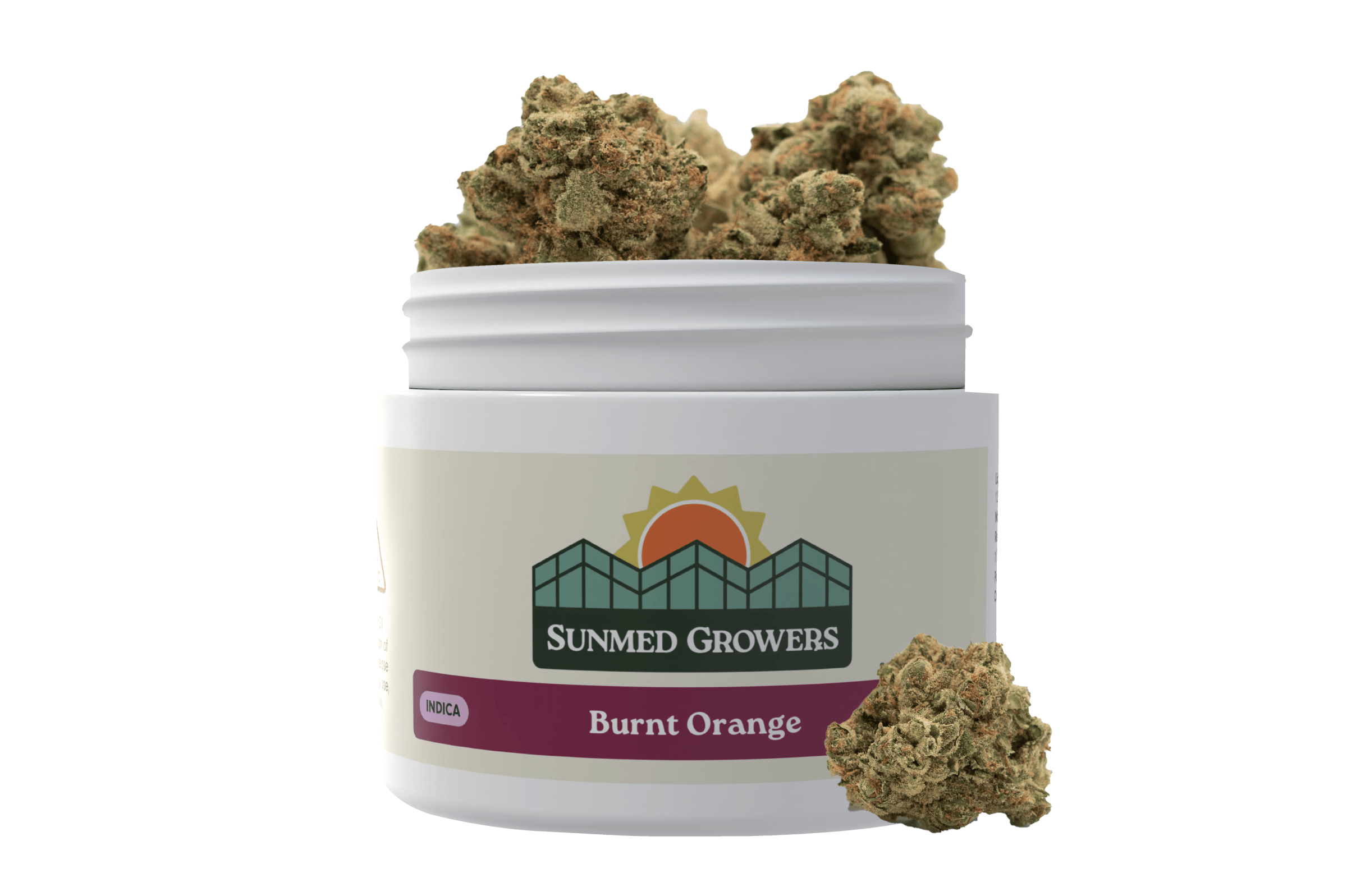 Burnt Orange Flower (7g) - SunMed Growers