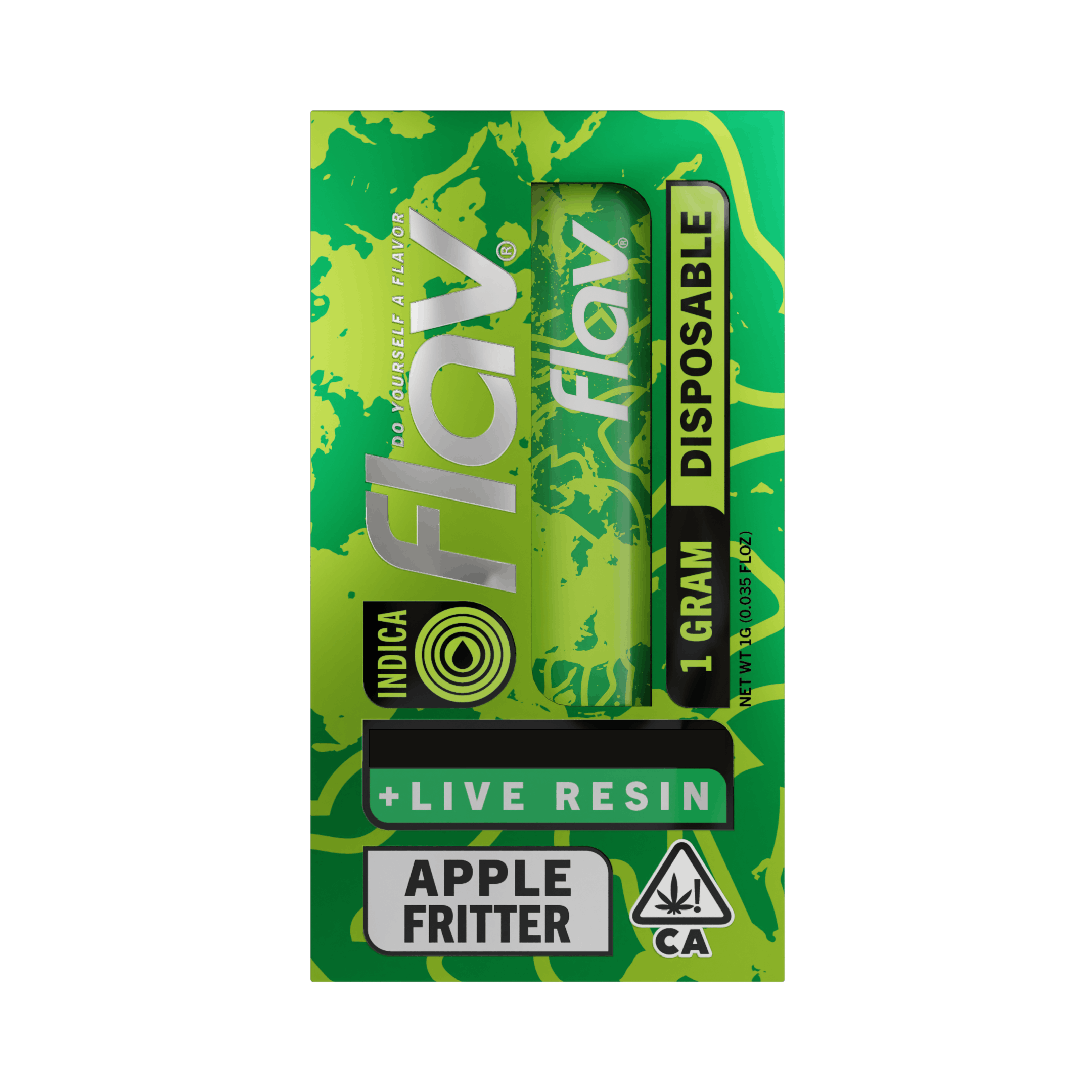 Vape - All In One - 1.0g - Live Resin - Apple Fritter - Hybrid - Flav