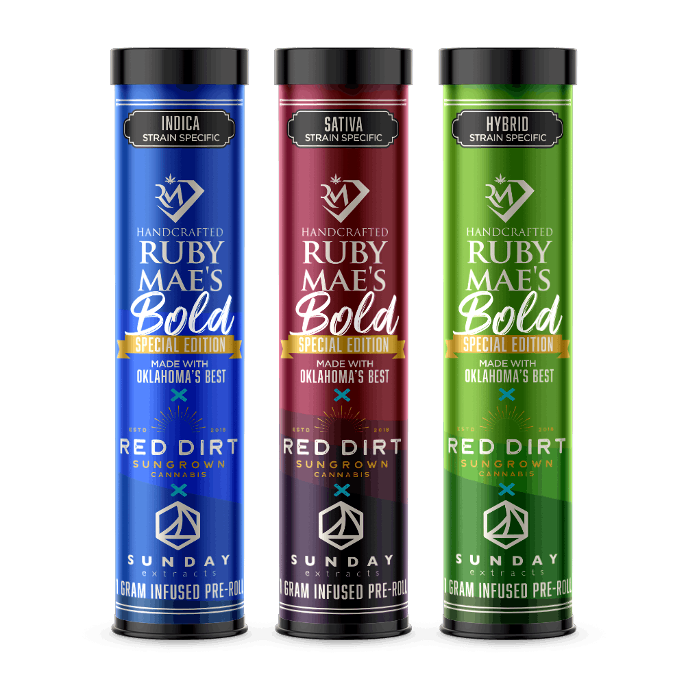 Ruby Mae's Bold SPECIAL | Sativa | 1g Infused Preroll | Maui Wowie ...