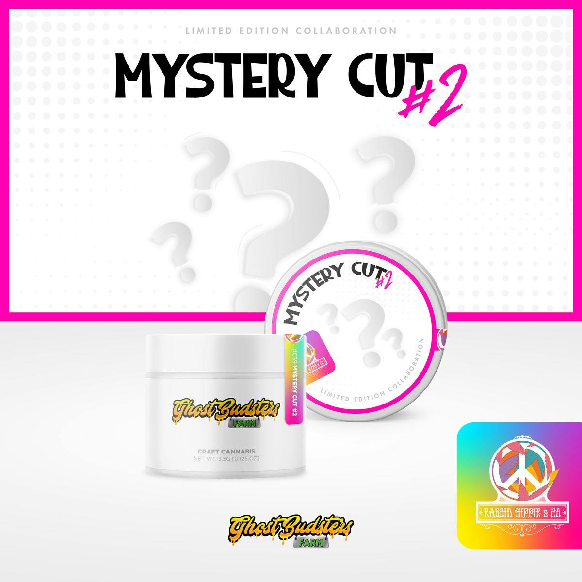 Mystery Cut #2 | Pre-Packaged Eighth | GhostBudsters Farm x Rabbid Hippie - GhostBudsters Farm