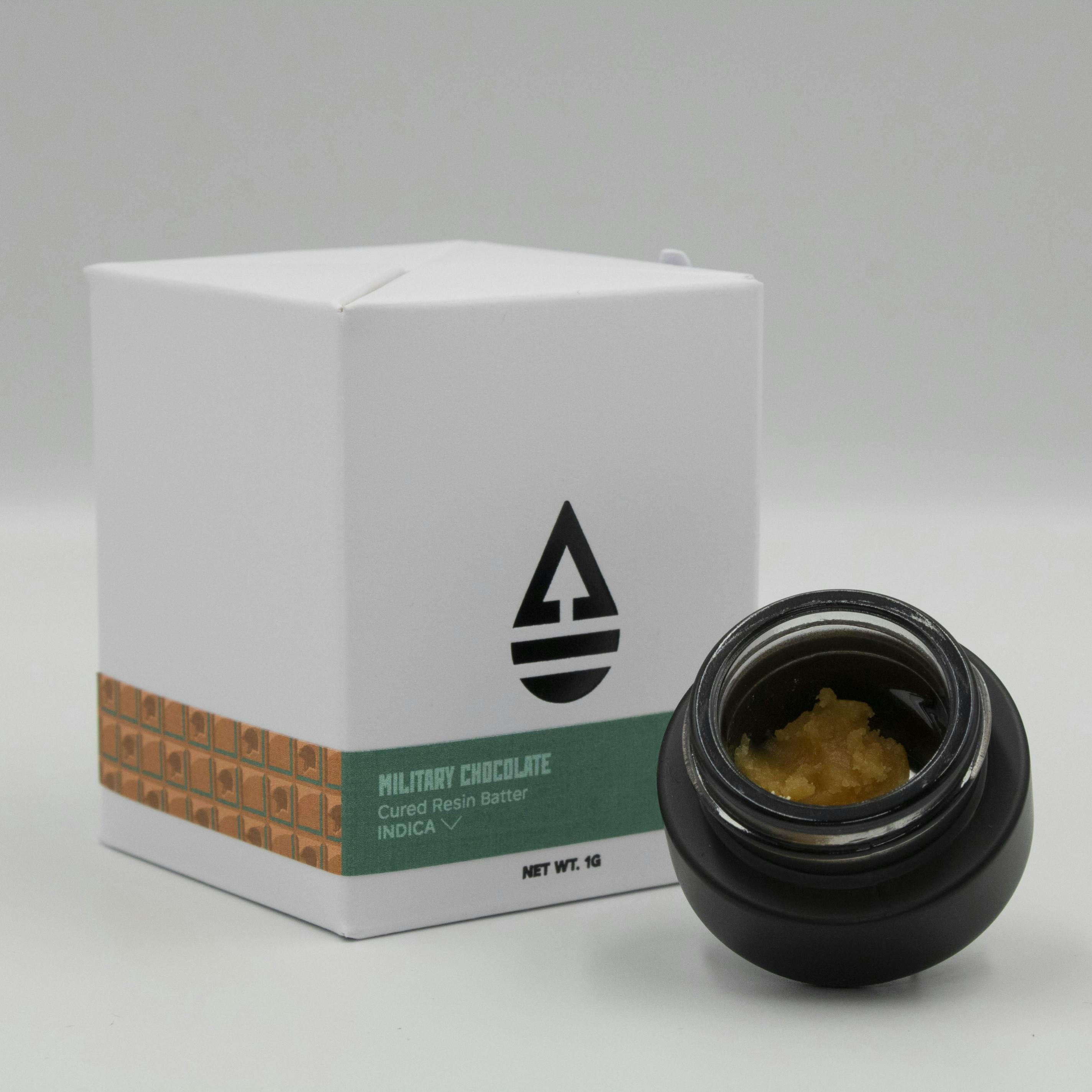 Military Chocolate | Cured Resin Batter 1g | Indica - Fresh Coast