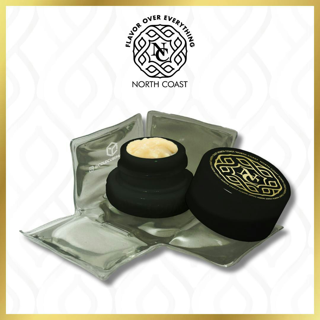 North Coast x Rollganic Snow G Special Sauce Rosin 1g Tier 3 - North Coast