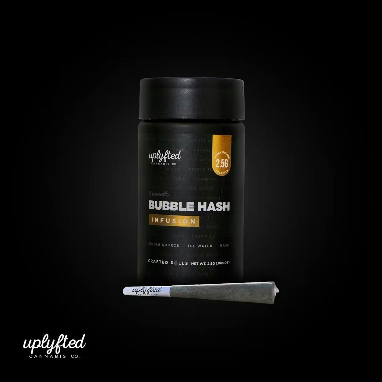 0.5g Bubble Hash Infused Pre-Rolls - 5 Pack - Grape Gas X Georgia Pie ...