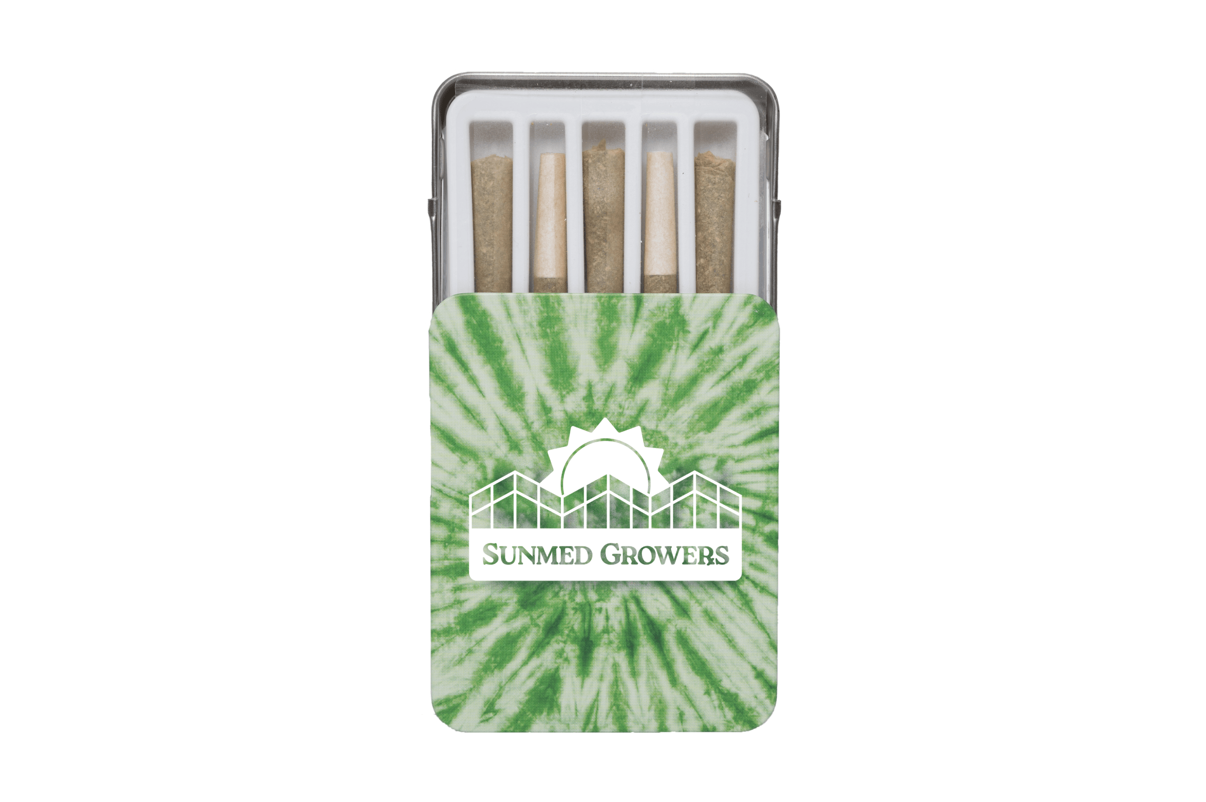 Voyager Pre Roll 2.5g/5 Pack Tin - SunMed Growers