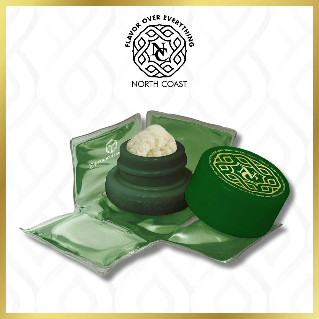 North Coast x Freaksho ZZ Grape Full Melt Hash 1g Tier 1 - North Coast