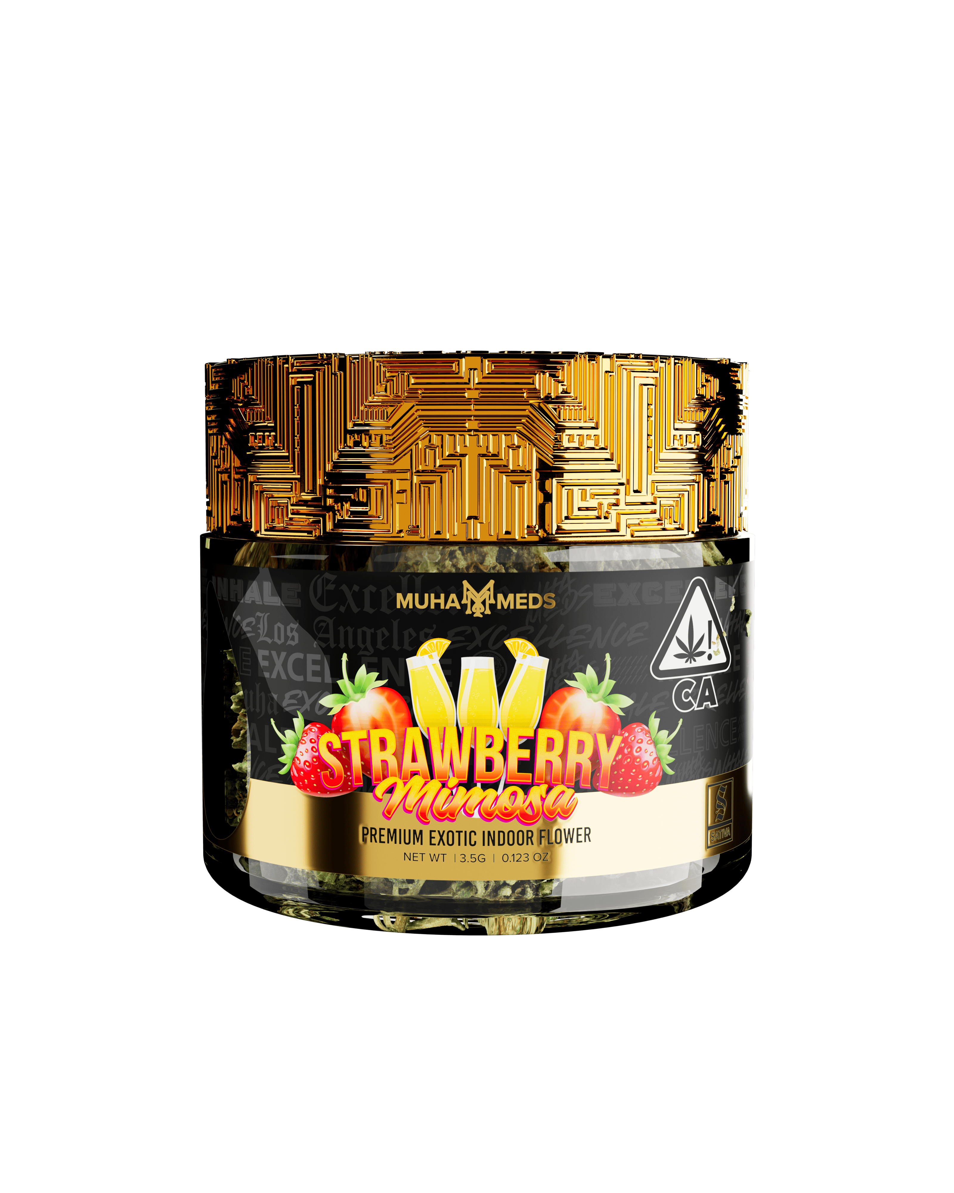 Strawberry Mimosa Indoor Flower - Muha Meds