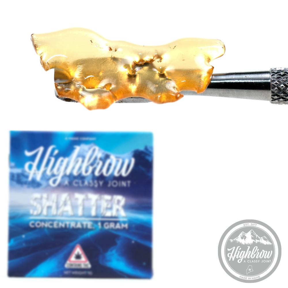 Highbrow Purple Diesel Shatter 1g - Highbrow