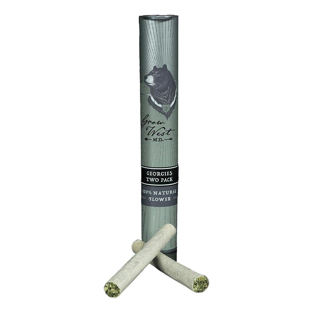 Blue Magoo Georgies | 2 Pack Pre Roll | 1g - Grow West Cannabis Company