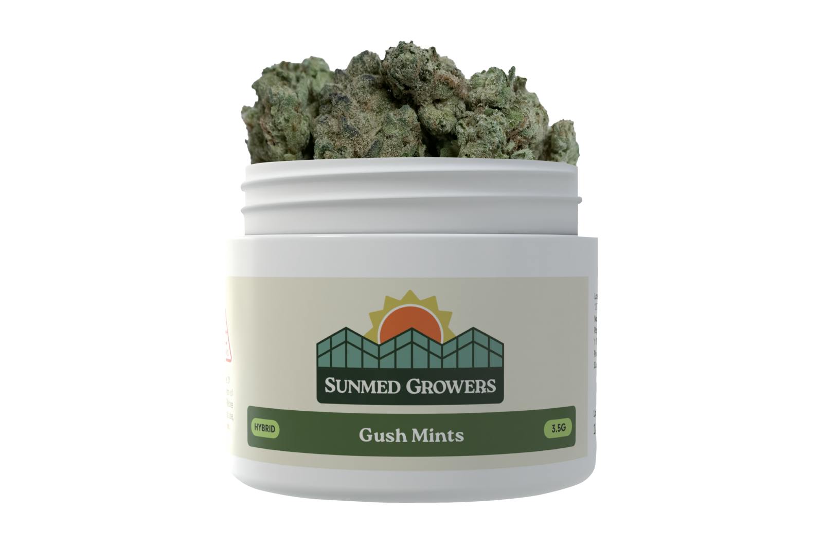 Gush Mints Flower (3.5g) - SunMed Growers
