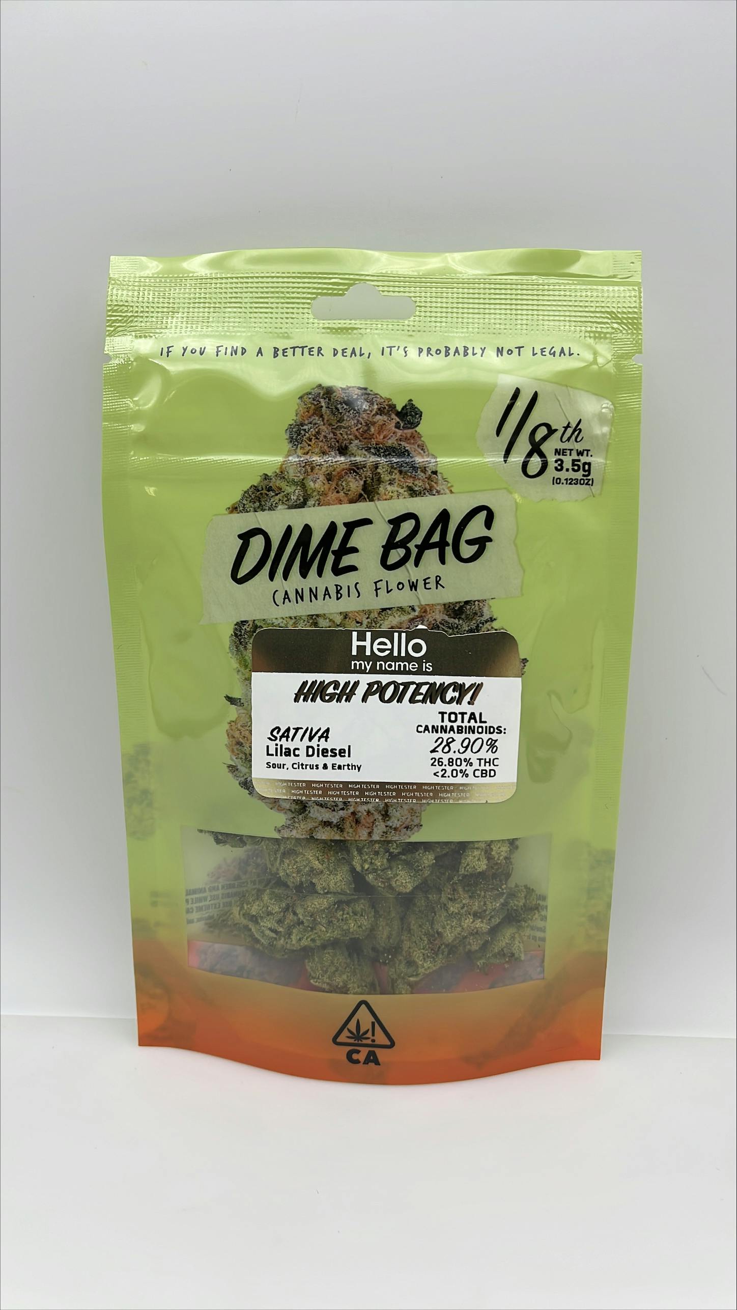 Dime Bag | Lilac Diesel Sativa (3.5g) - Dime Bag