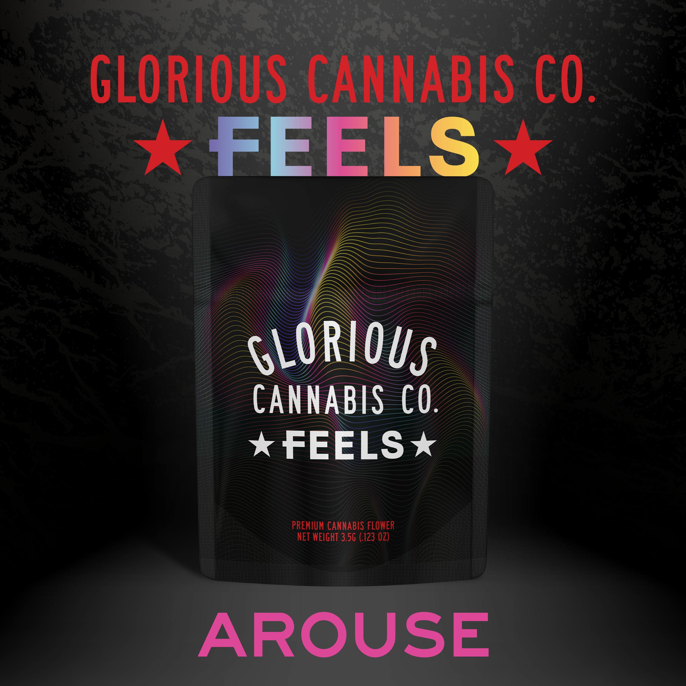 AROUSE | Feels 1/8s | Glorious Cannabis Co. - Fine Fettle | Weedmaps