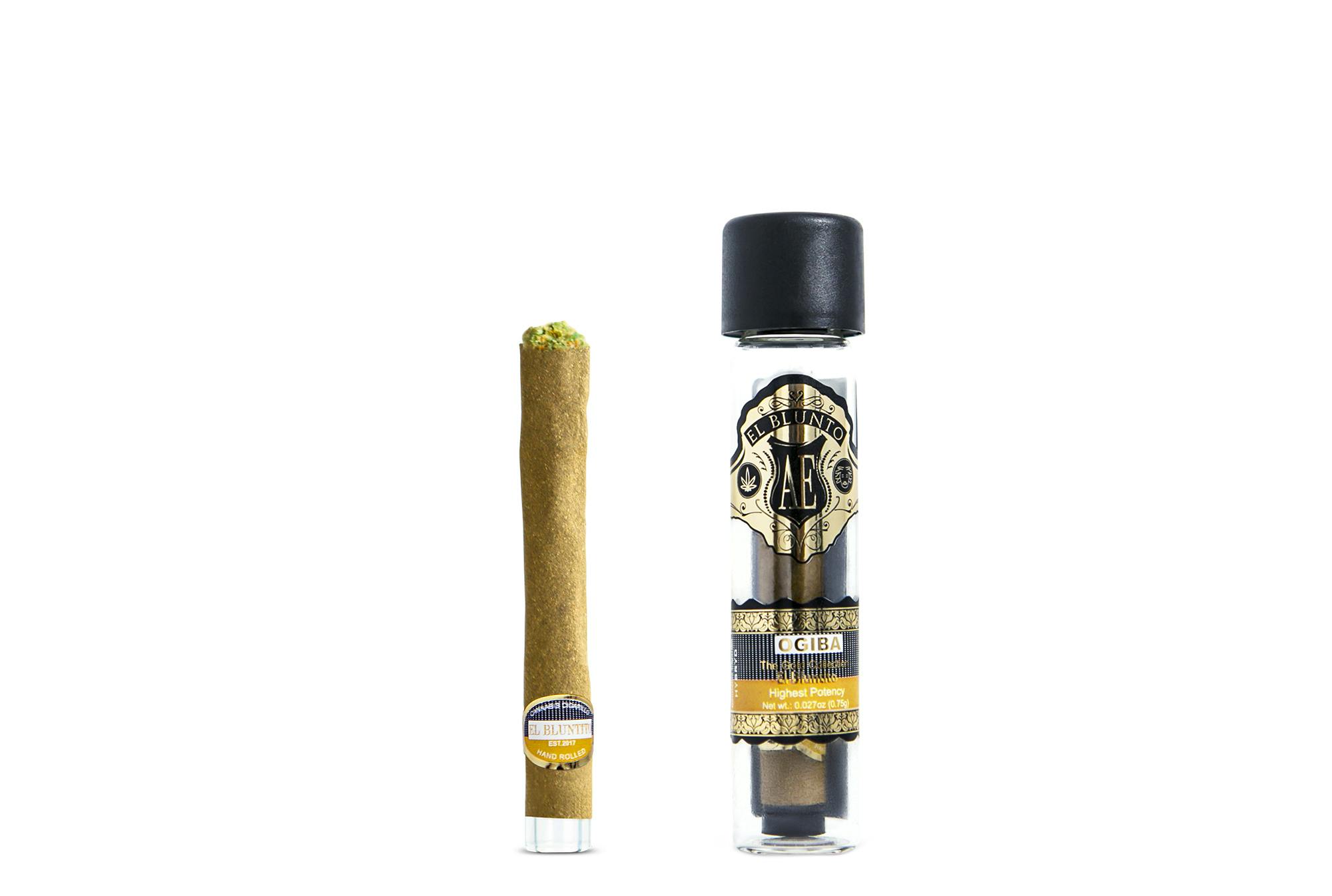 El Bluntito - OGiba - .75G Cigarillo [Mini Blunt] - El Blunto by Albert ...